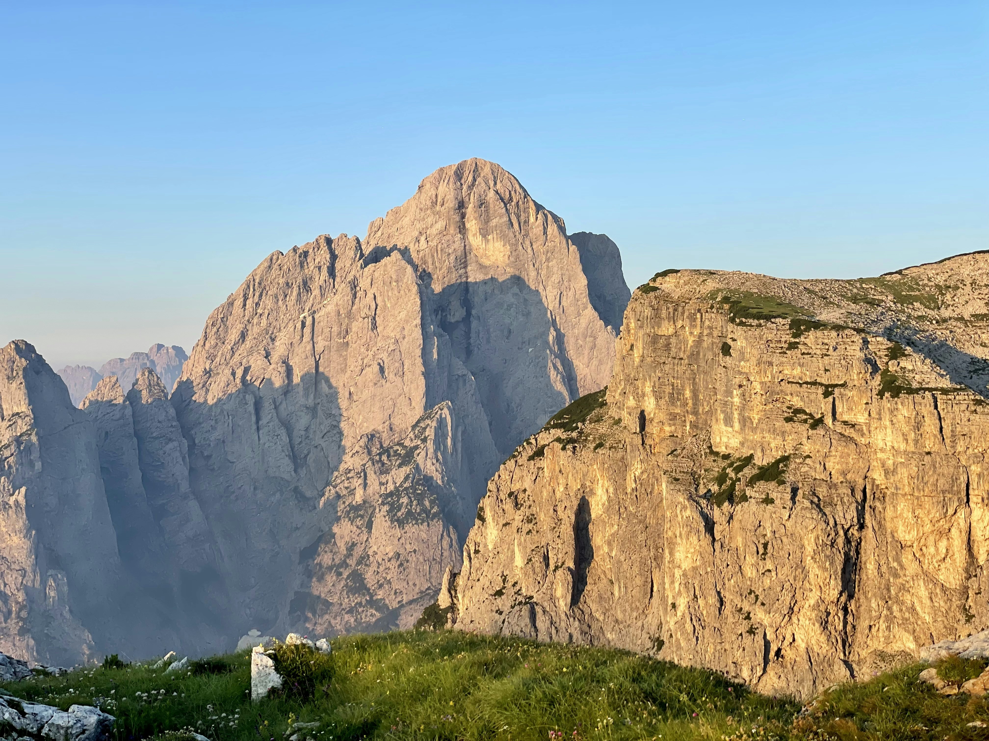 Golden Peaks at Dawn