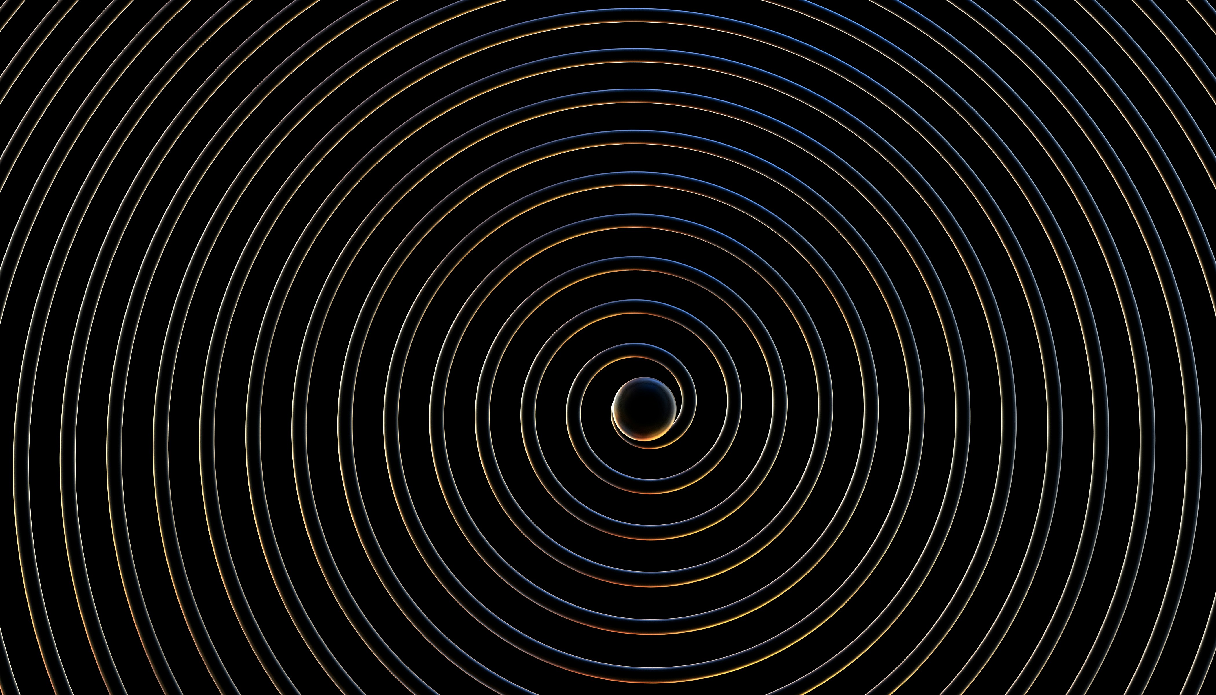 A black and white photo of a circular object photo – Free Spiral Image ...