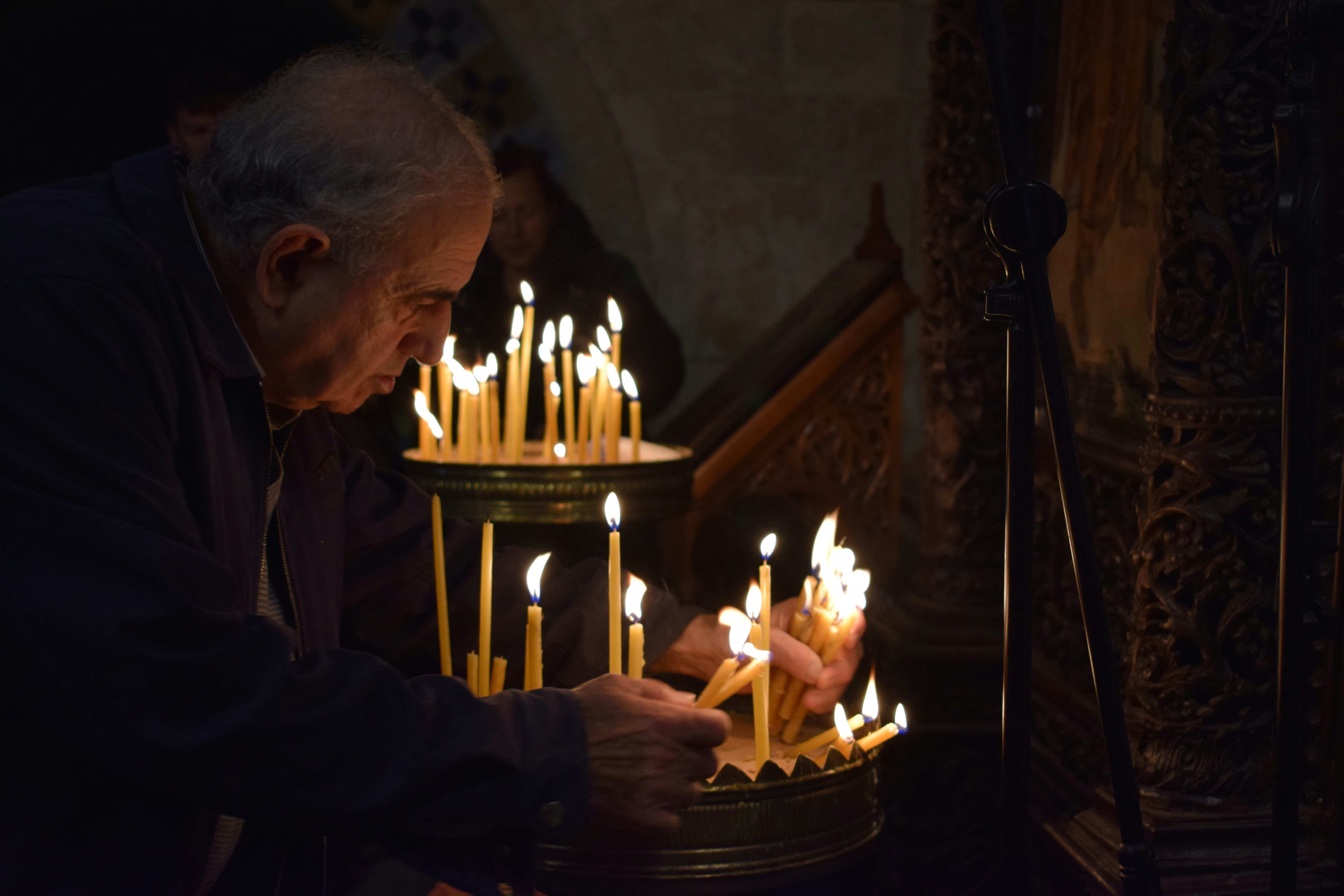 Quiet Reflection by Candlelight