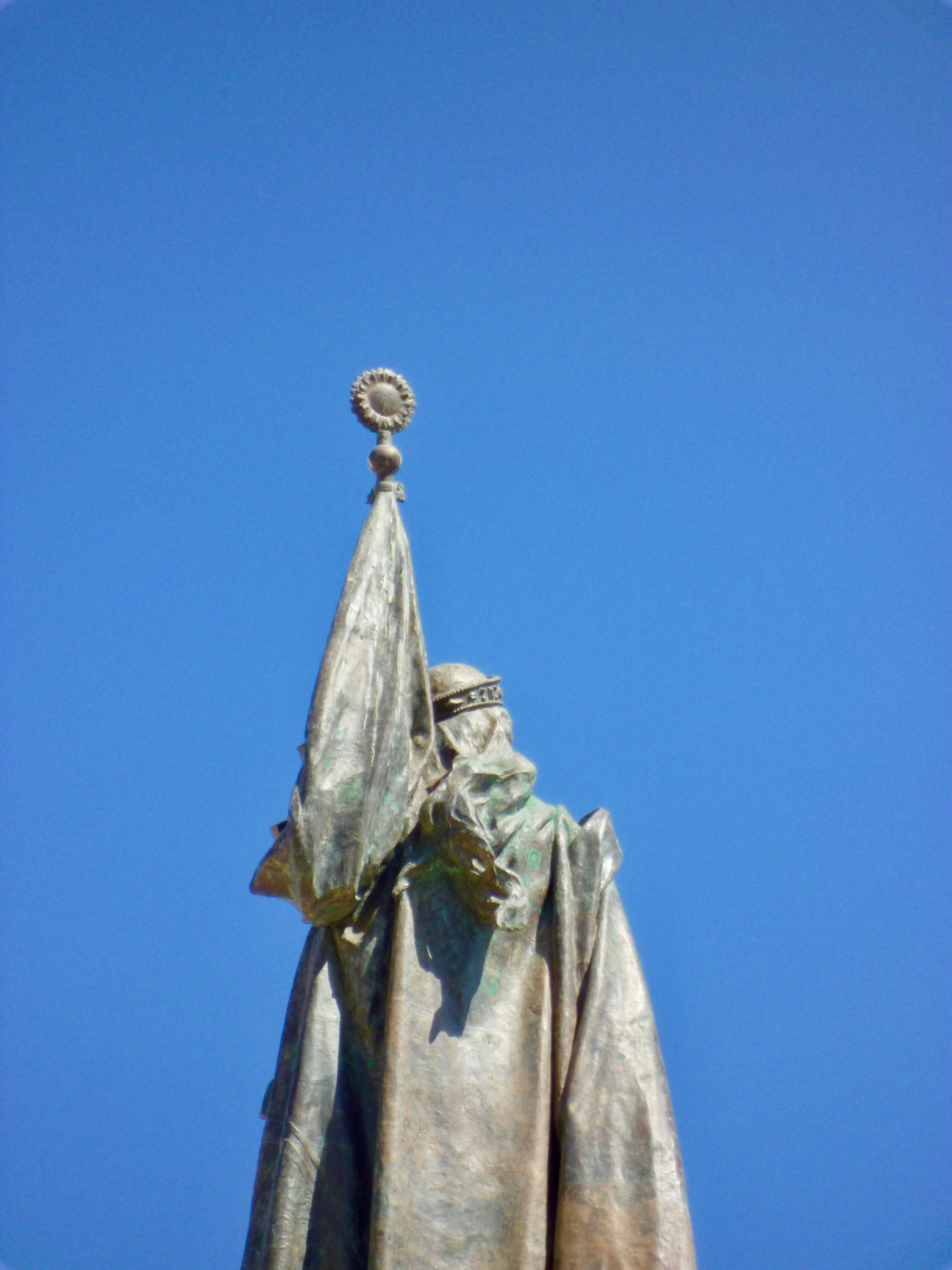 Statue on the sky