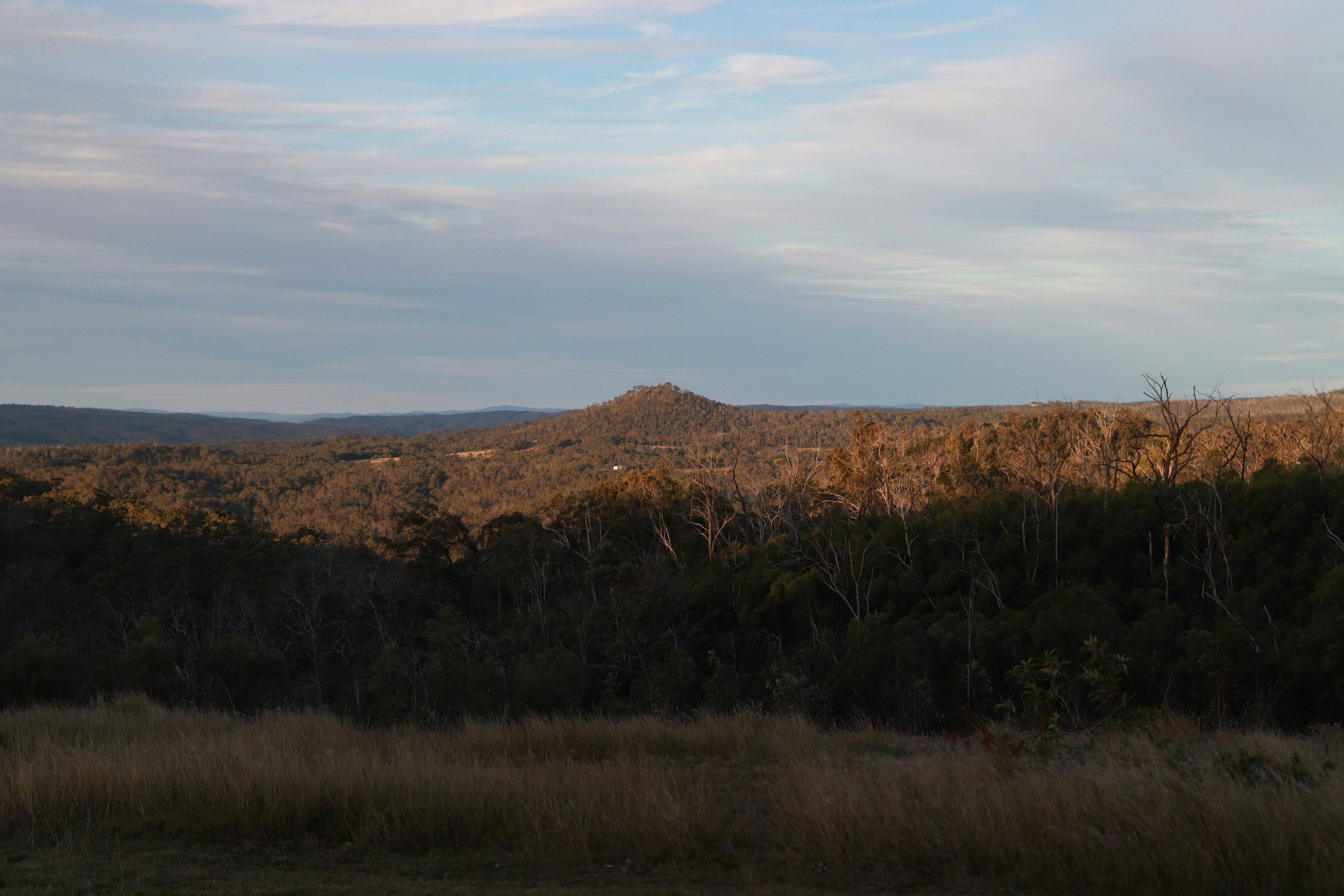 Ridge of Light over the Prairie: A Golden Hour Landscape