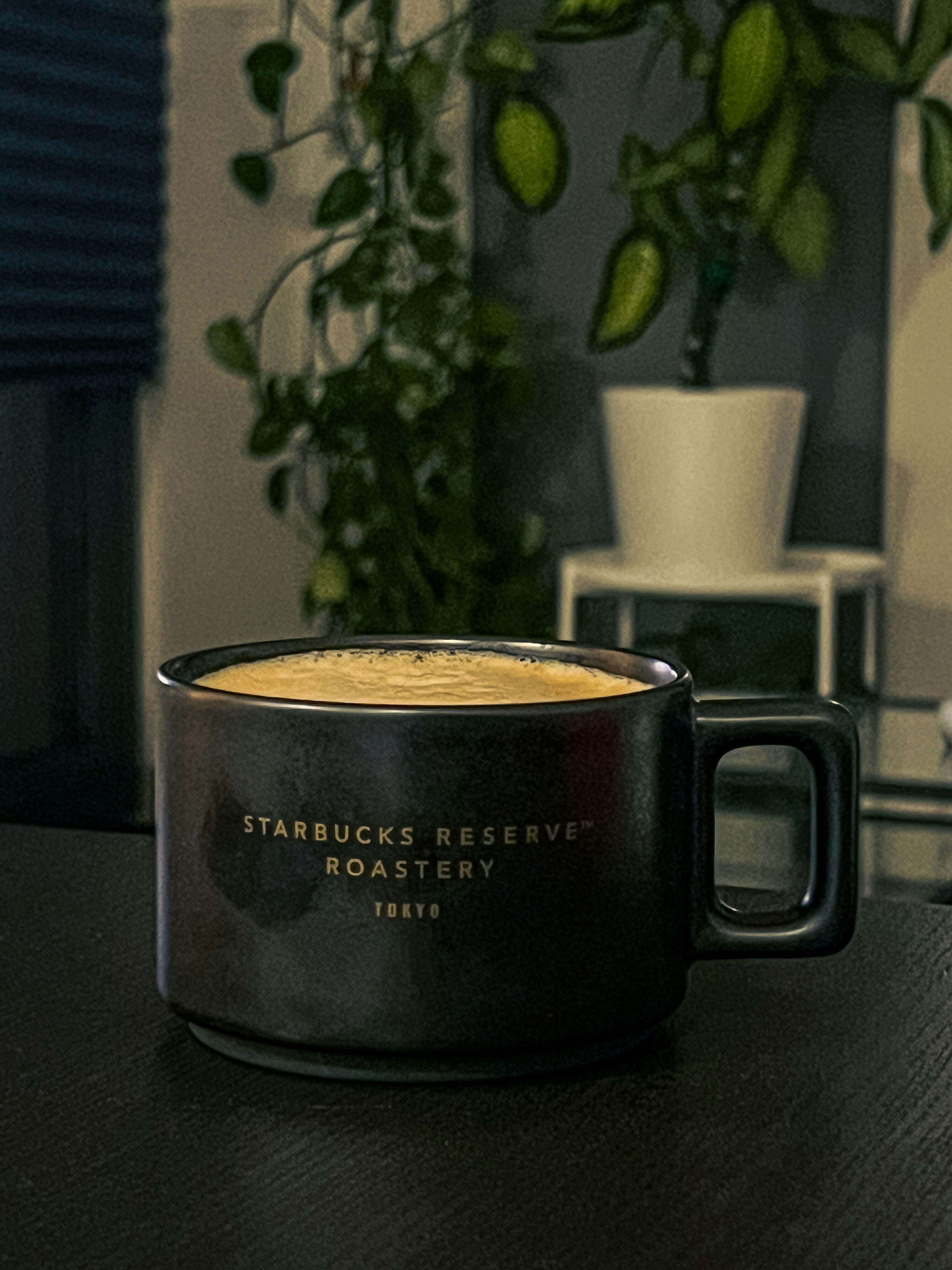 Midnight Brew Anchor: Starbucks Reserve Tokyo Mug on a Quiet Desk