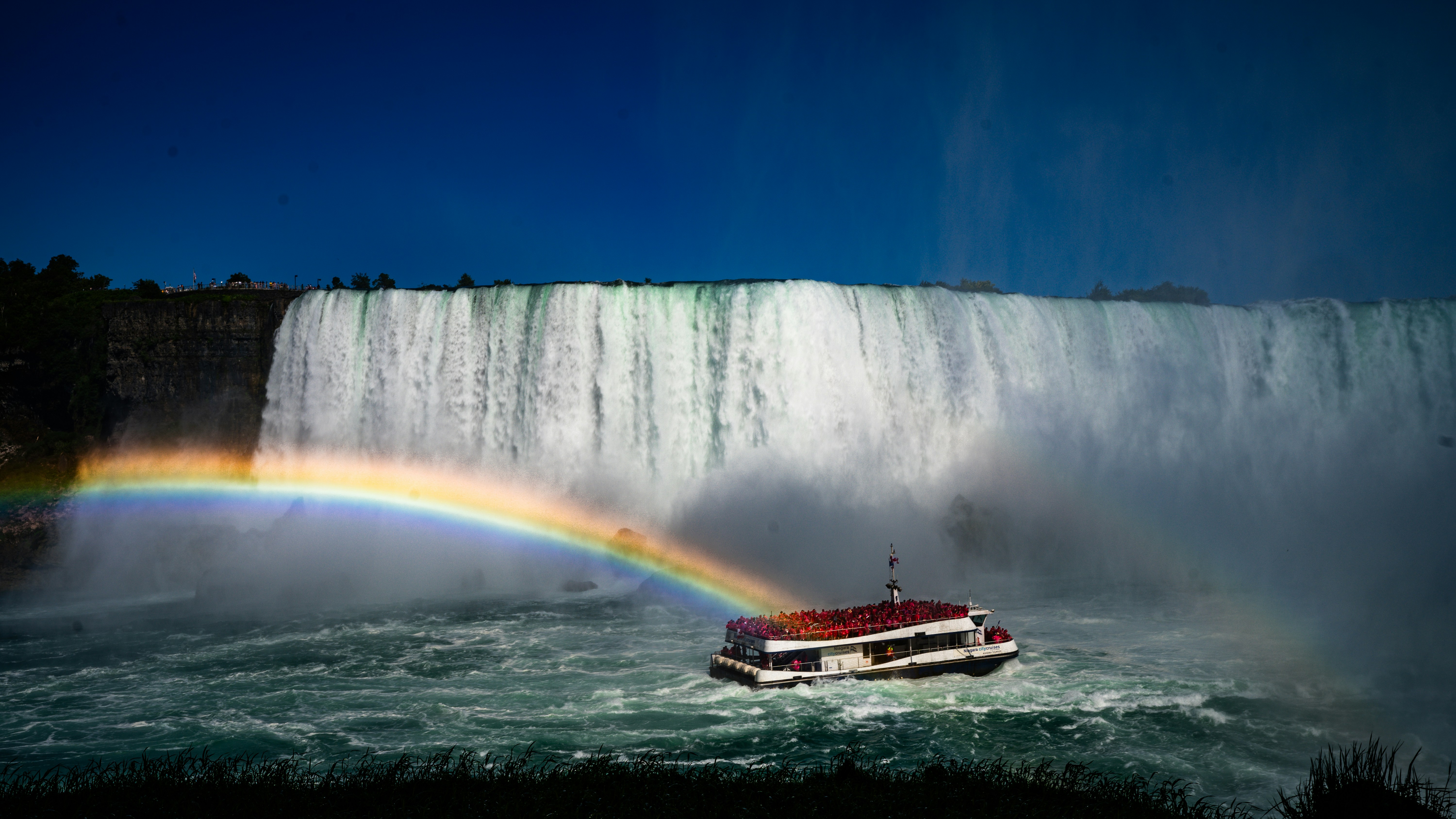 Rainbow on the Hornblower in Niagara Falls, Canada