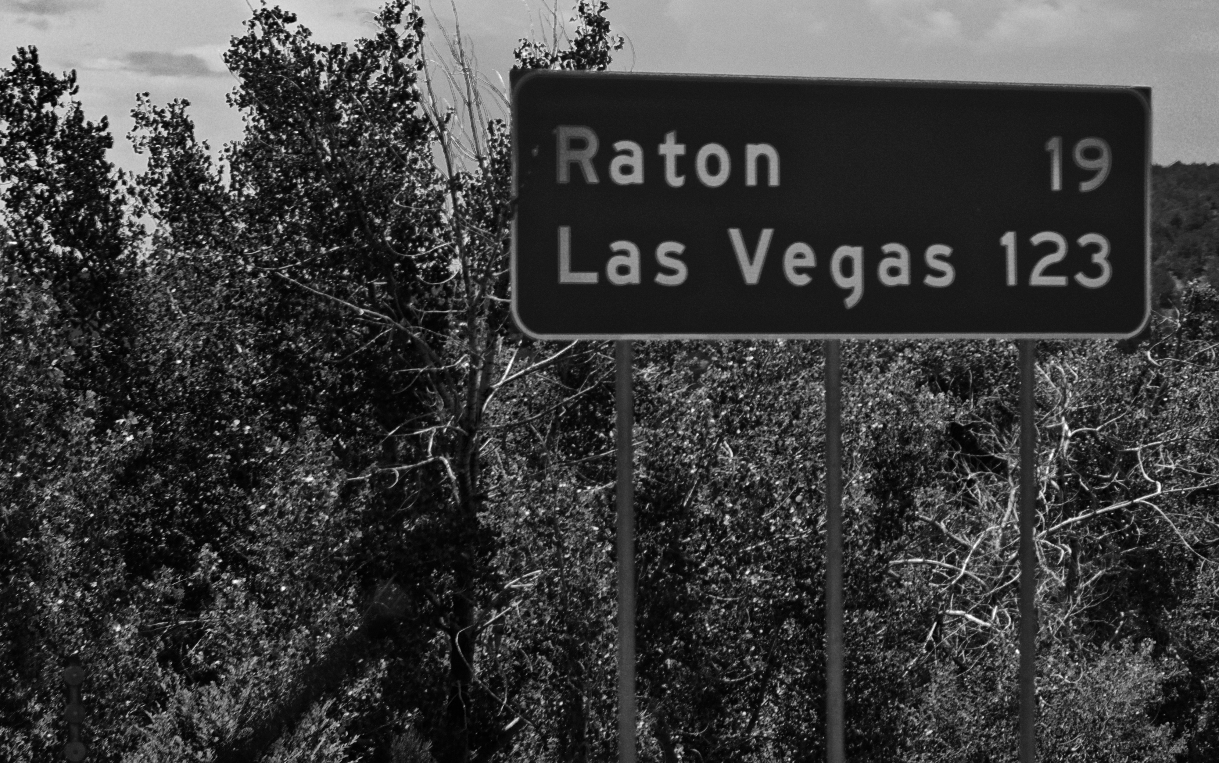 On the way to Vegas through New Mexico.