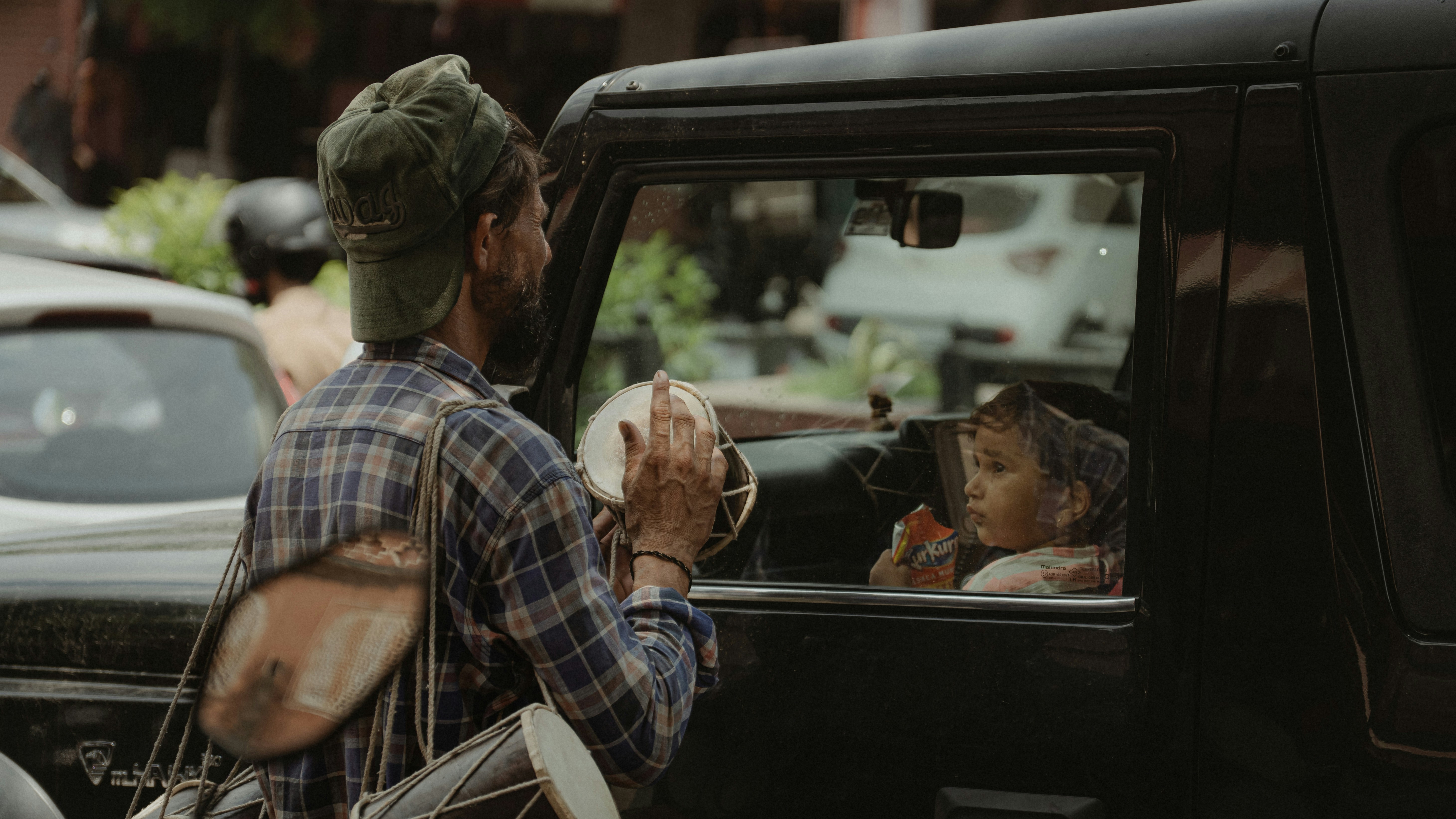 Street Serenade: A Moment of Connection