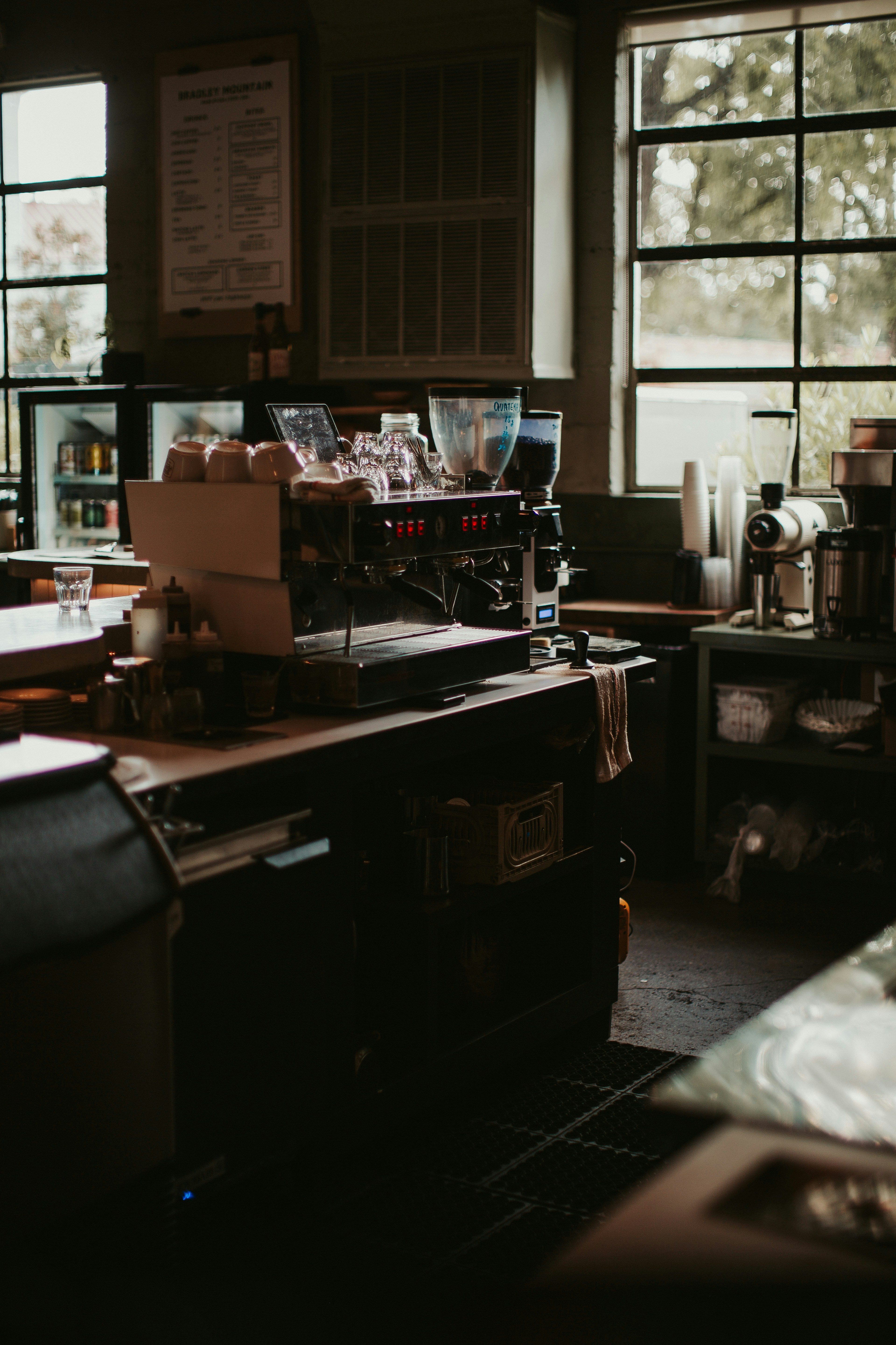 A messy kitchen with lots of clutter on the counter photo – Free ...