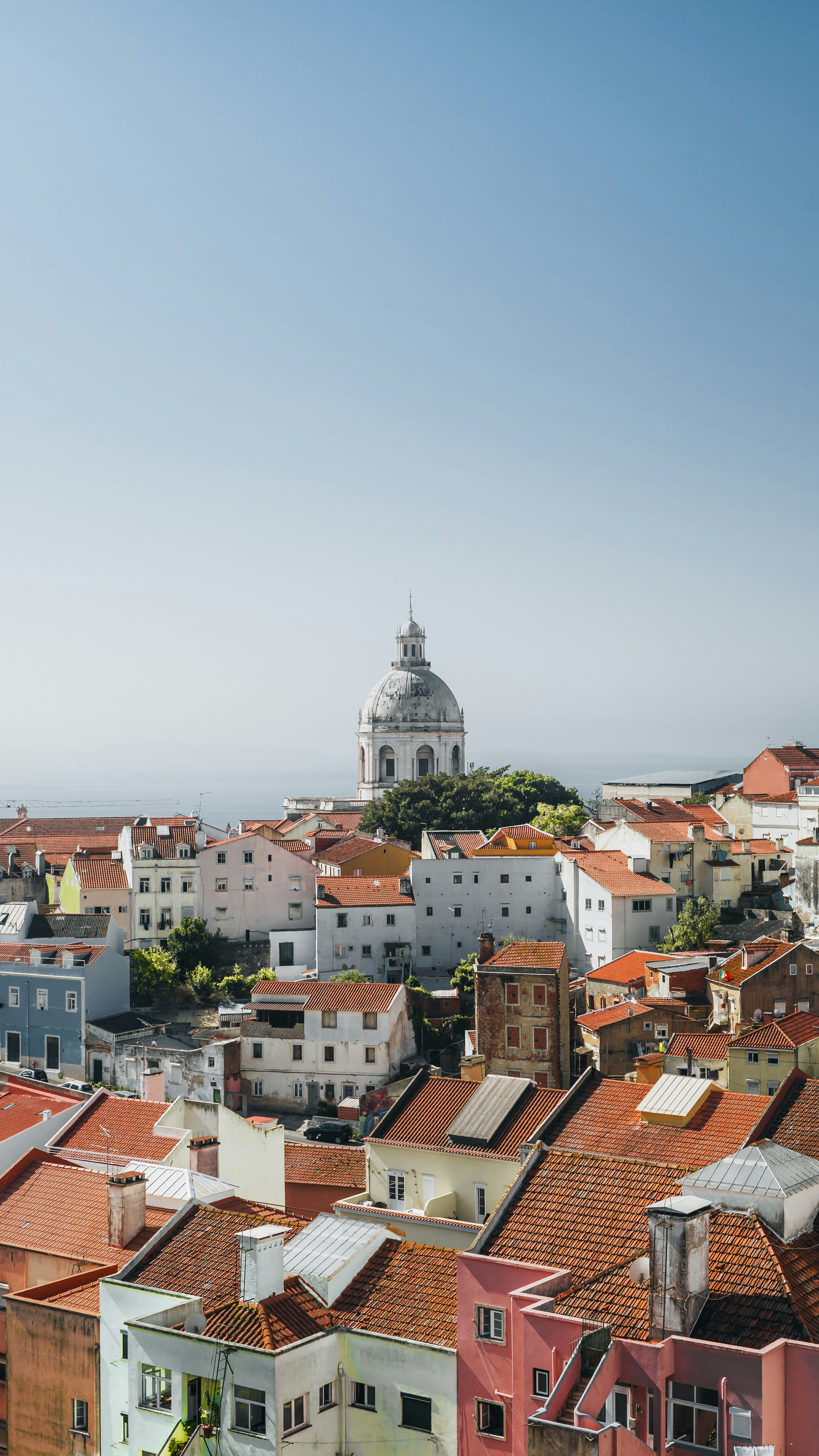 A view of a city from a high point of view photo – Free Lisbon Image on ...