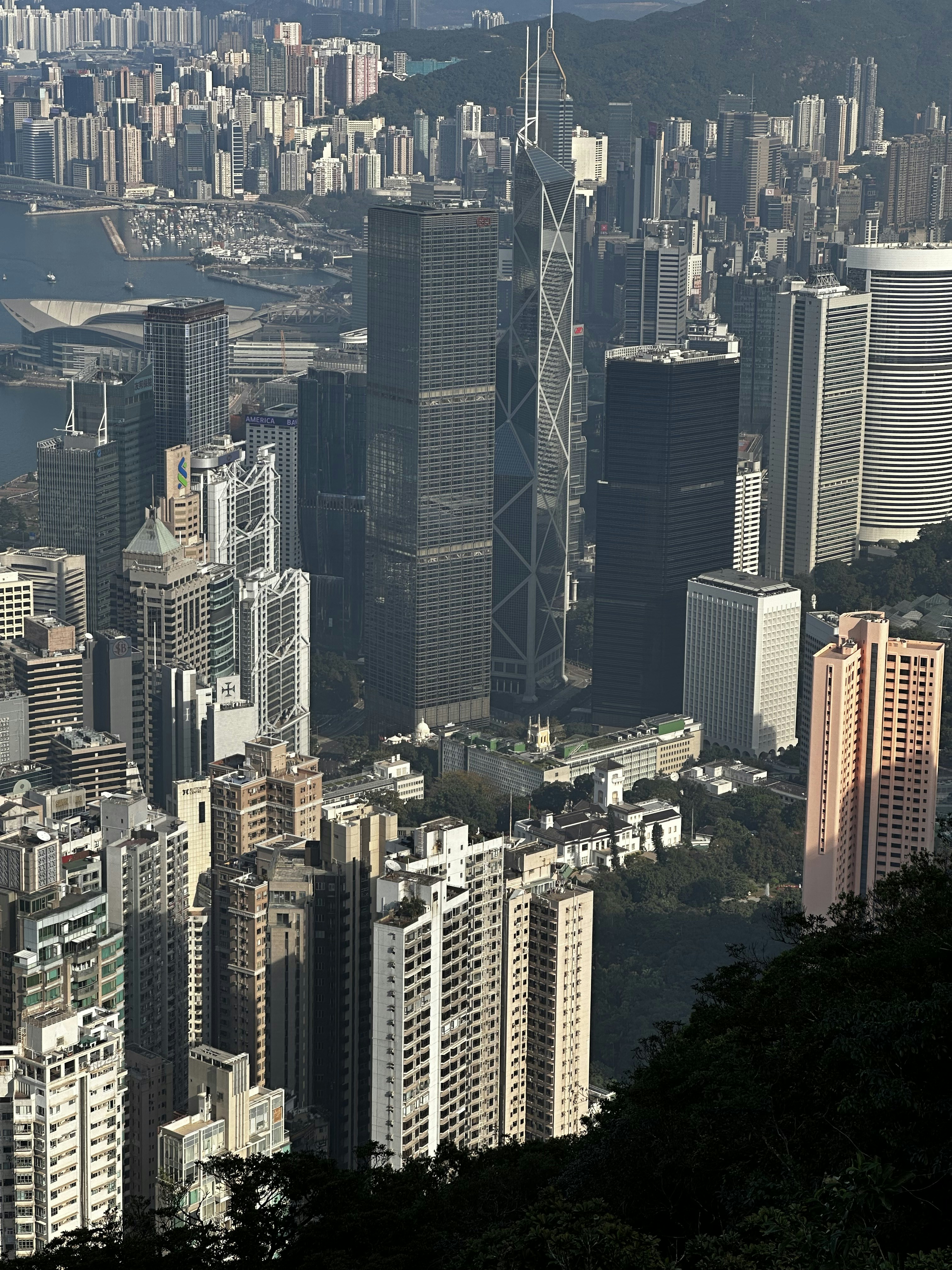 A view of a city from a high point of view photo – Free Travel Image on ...