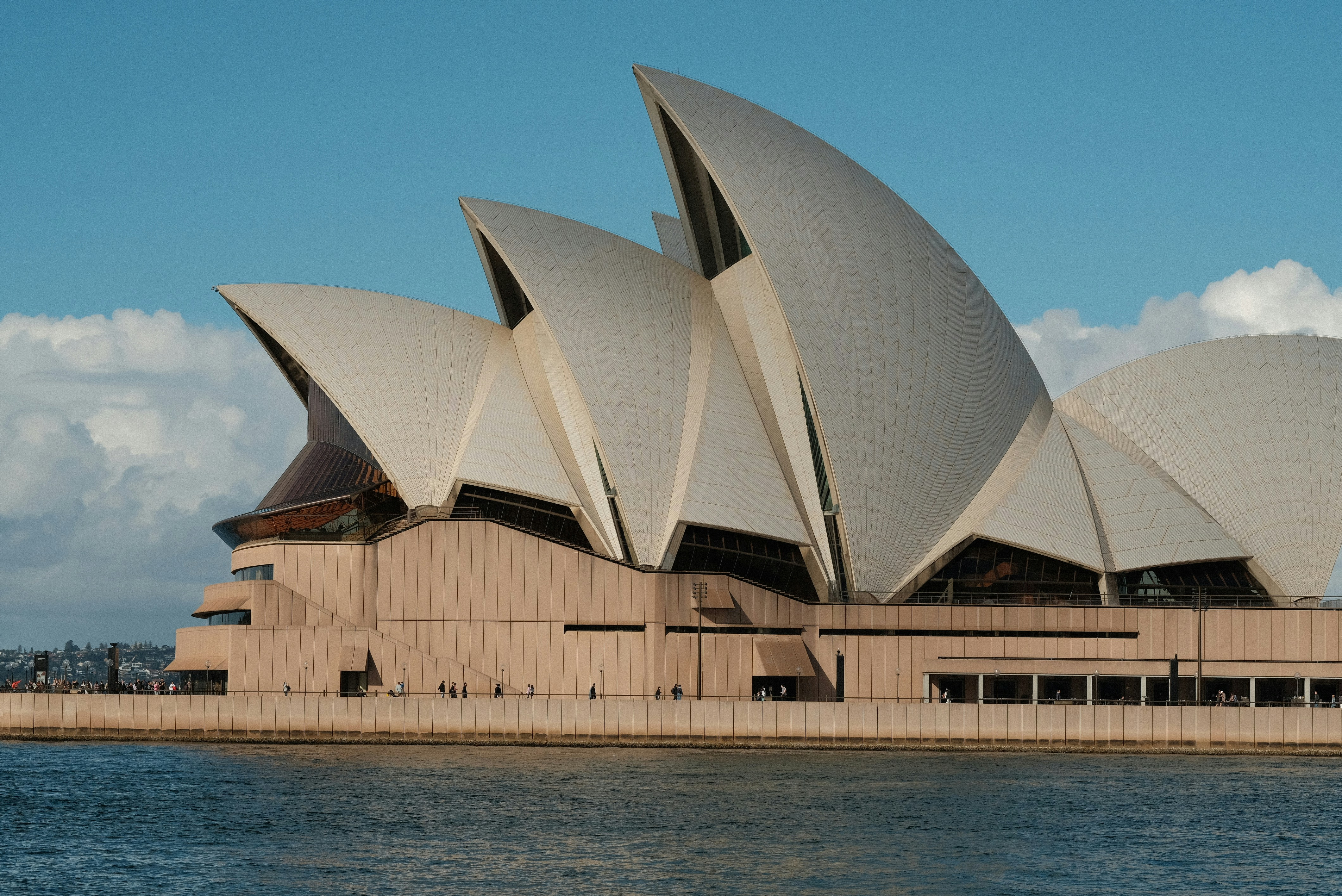 A view of the sydney opera house from across the water photo – Free ...