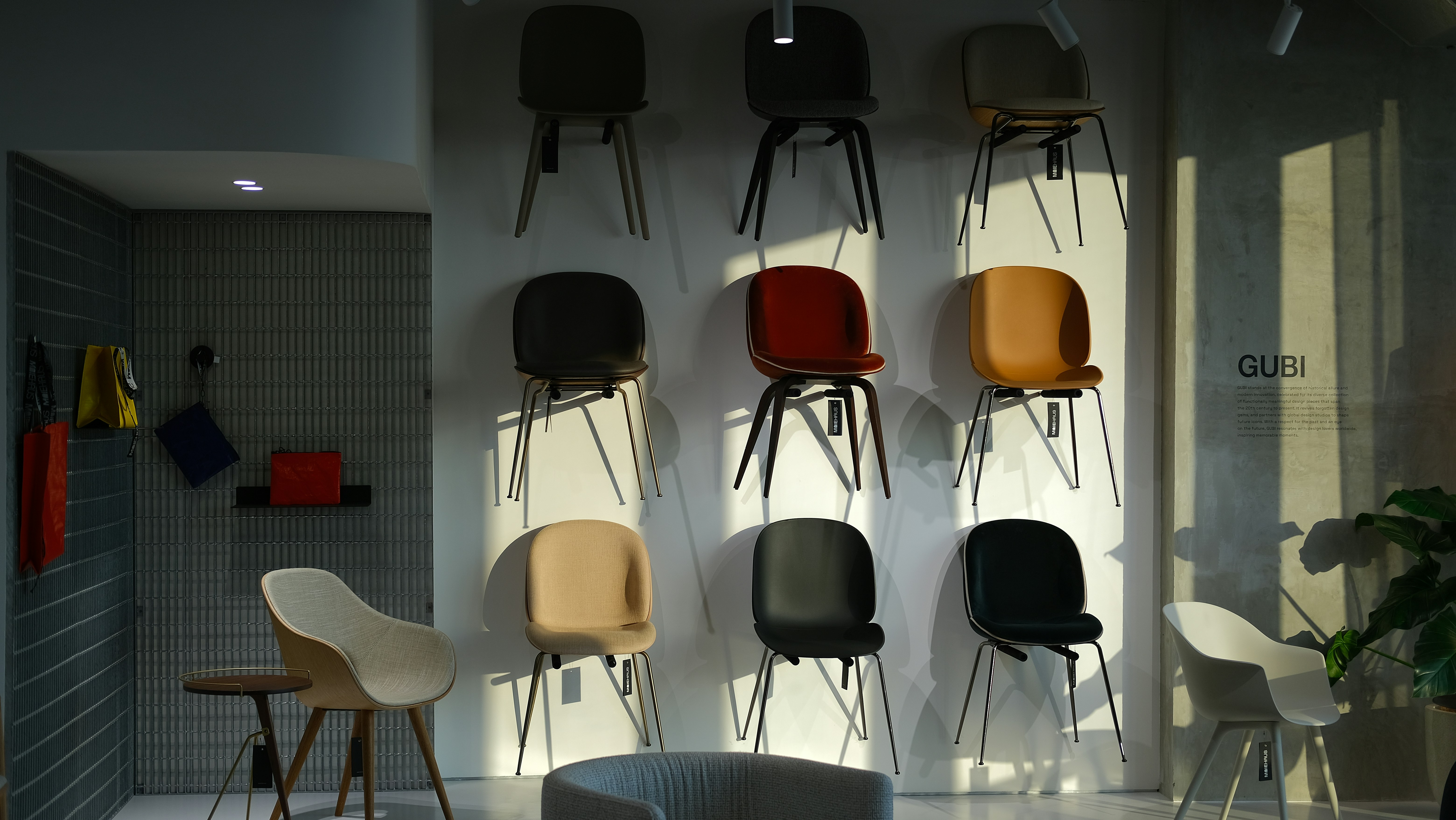A room filled with lots of different colored chairs photo – Free Plant ...