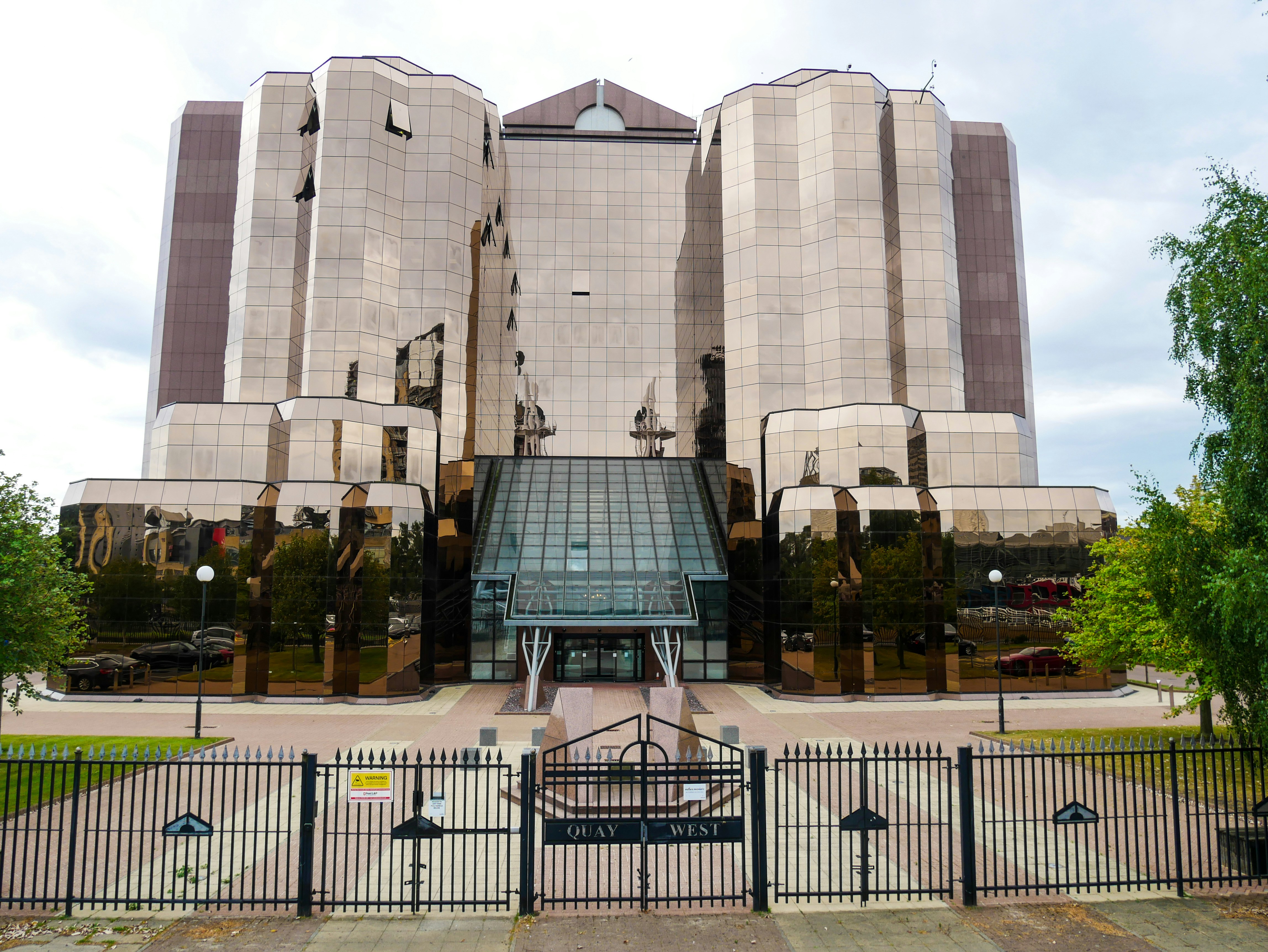 Modern Fortress: Architectural Grandeur