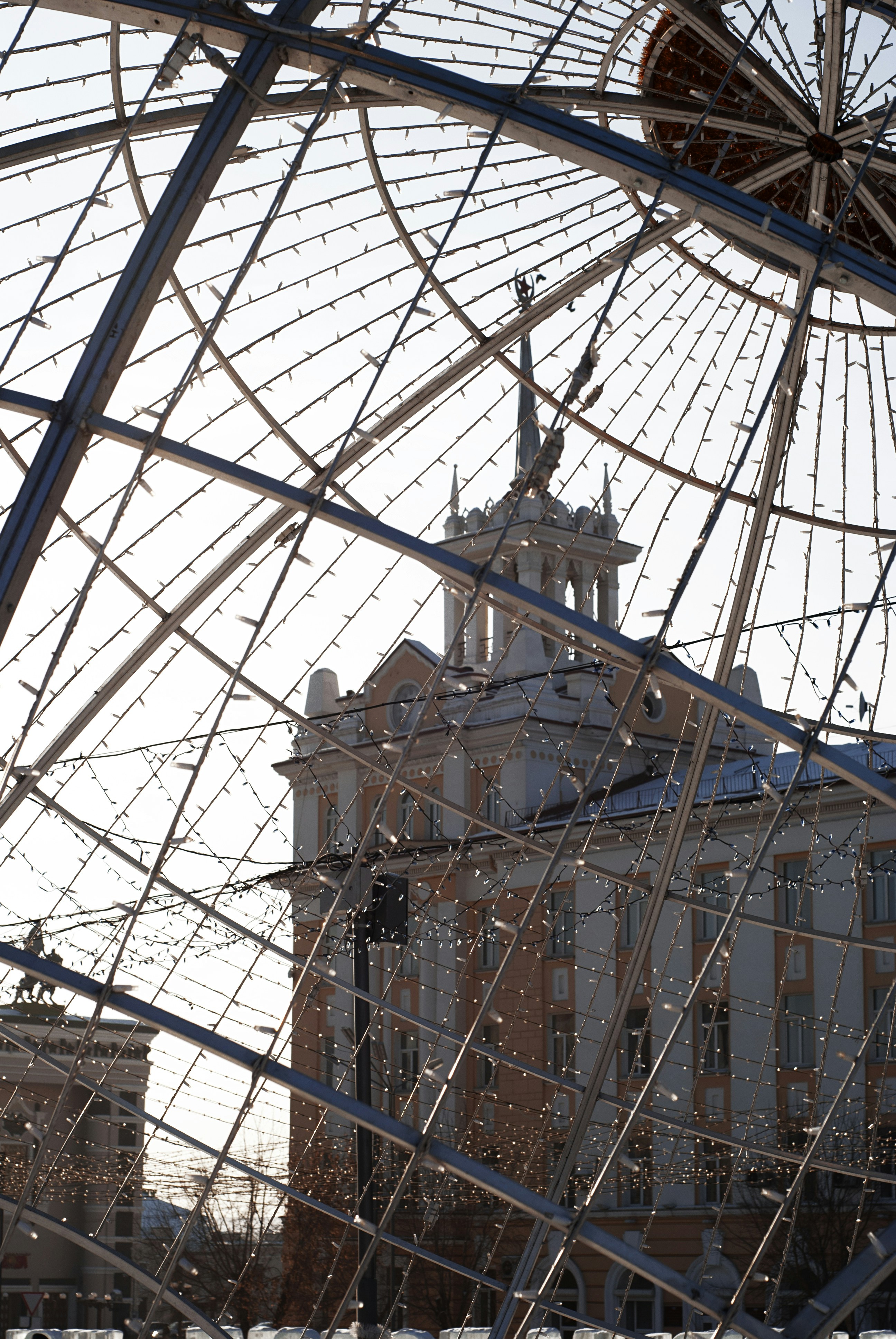 Decoration of the city of Ulan-Ude. Russia