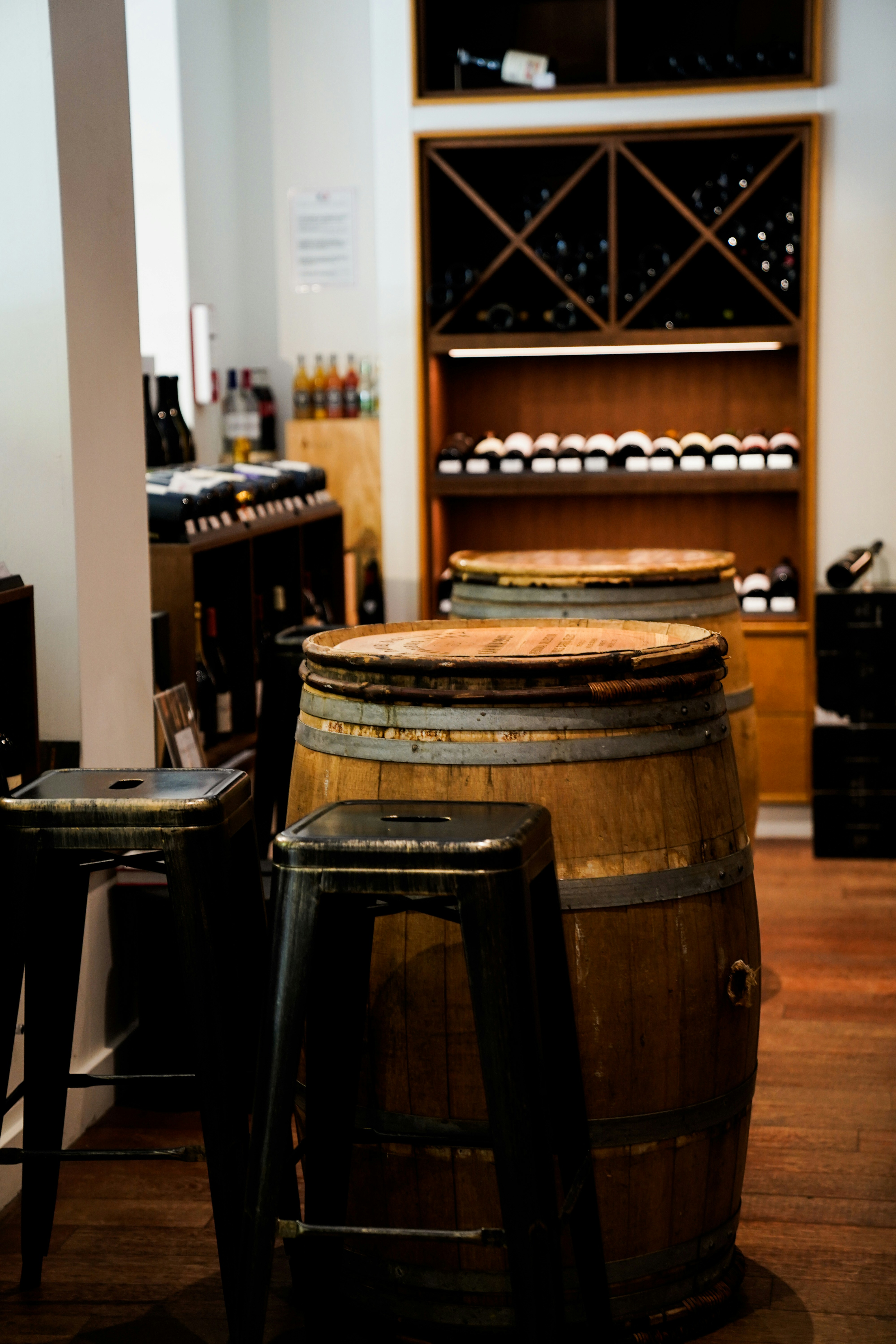 Wine Bar by the Barrel: A Quiet Gallery of Bottles
