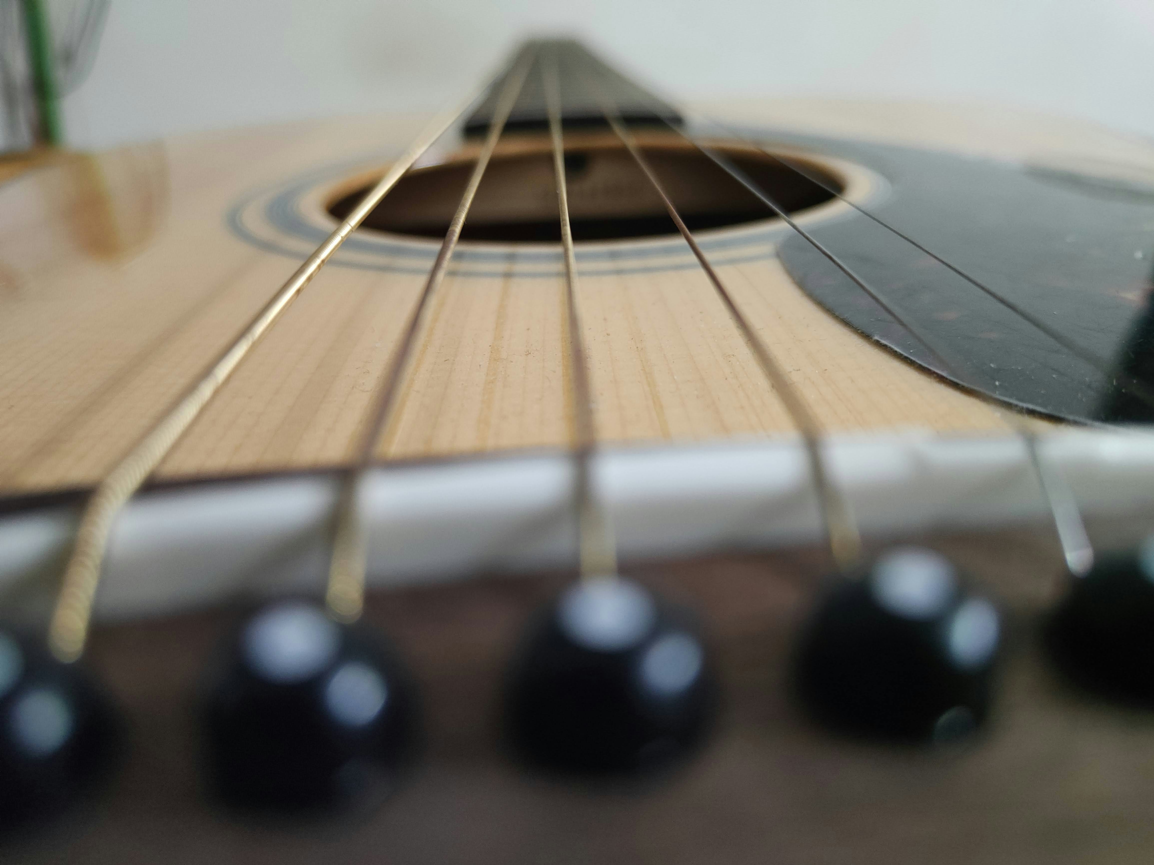 A close up of a guitar strings and strings photo – Free Hyderabad Image ...