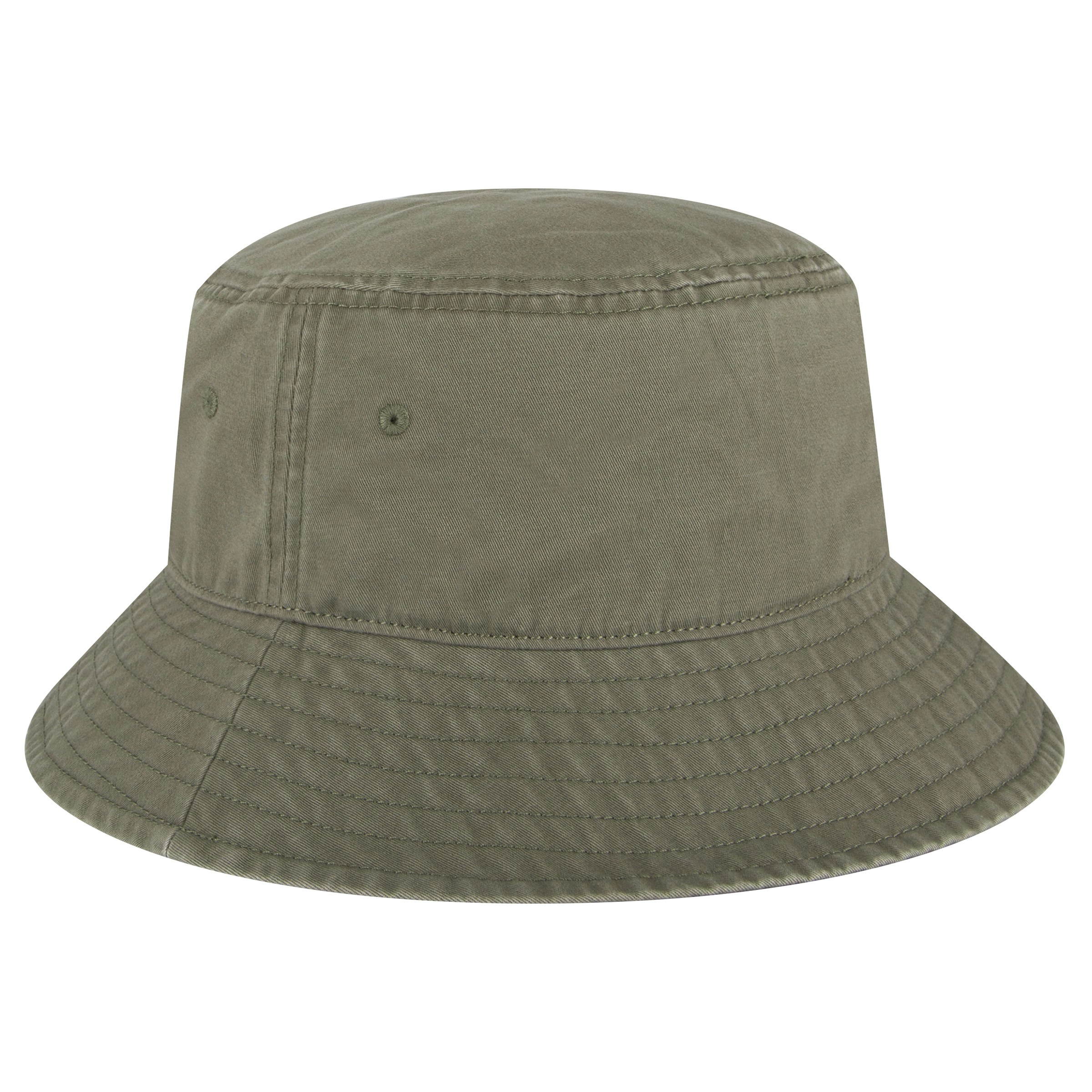 OTTO CAP Bucket Hat Camouflage Garment Washed Cotton Twill 100% Cotton 100% Cotton 4 Sewn Eyelets Enclosed Size M (7 1/8)