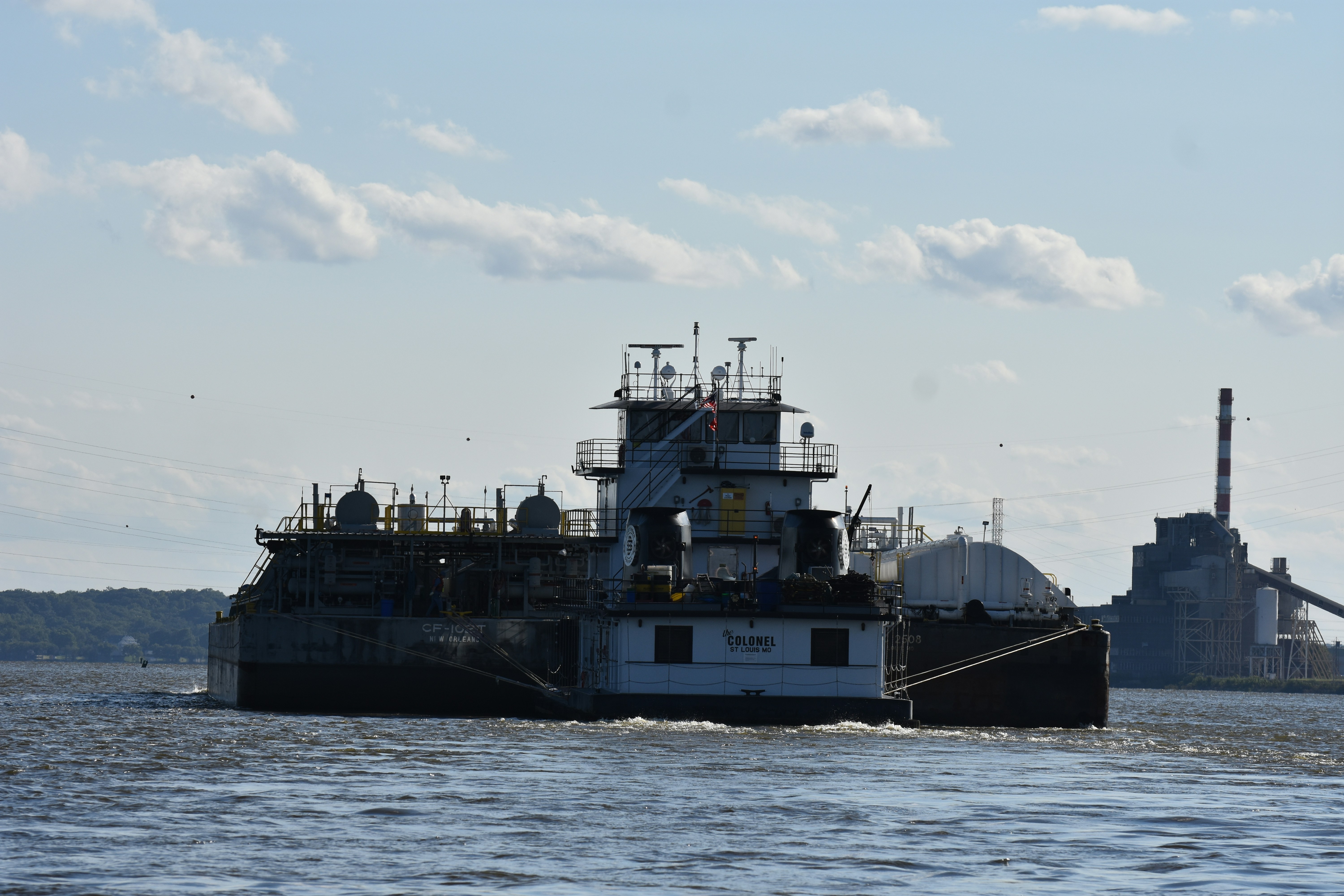 The Industrial Sentinel: A Tugboat's Journey
