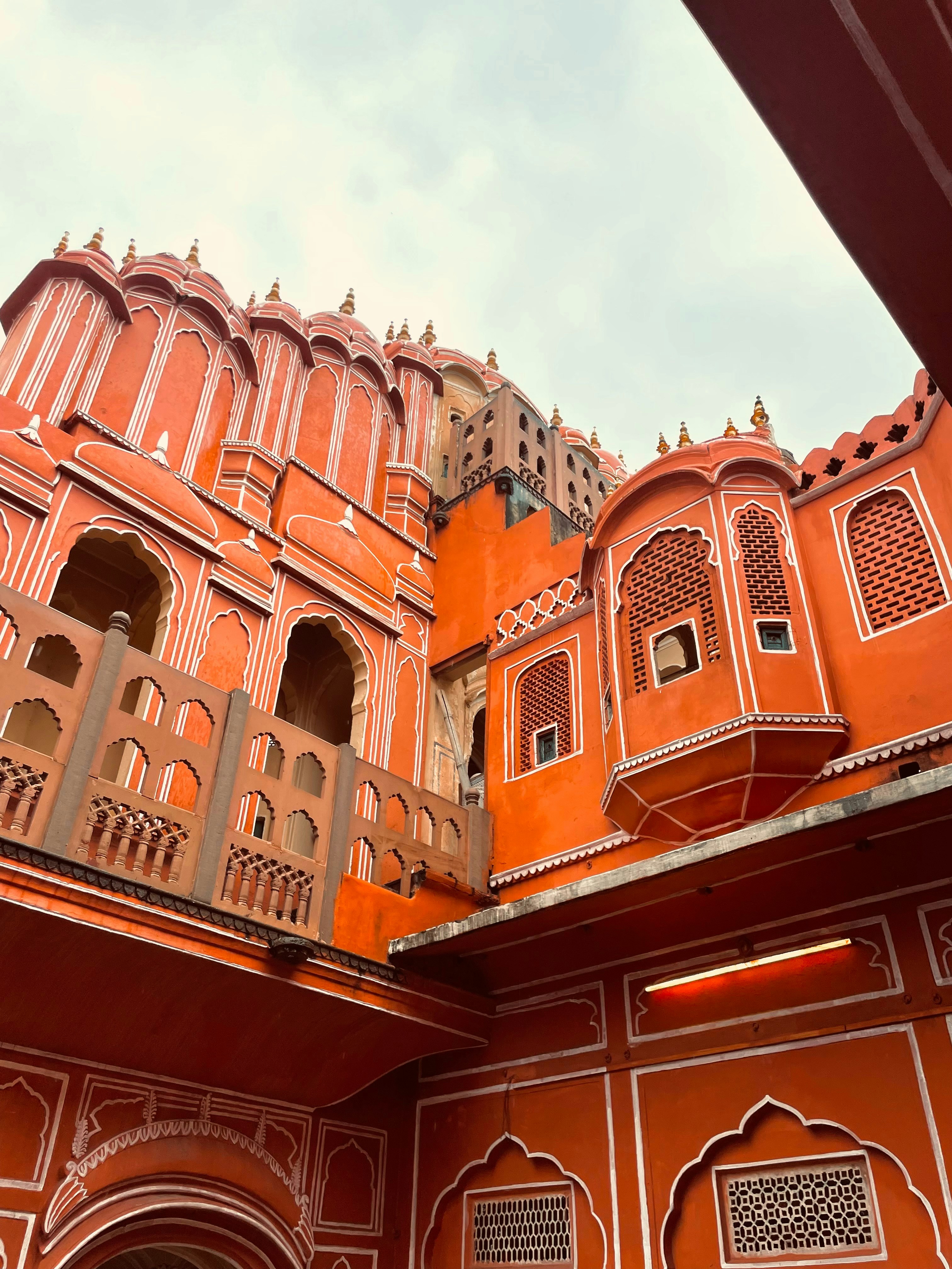 Vibrant Facade of Jaipur's Iconic Palace