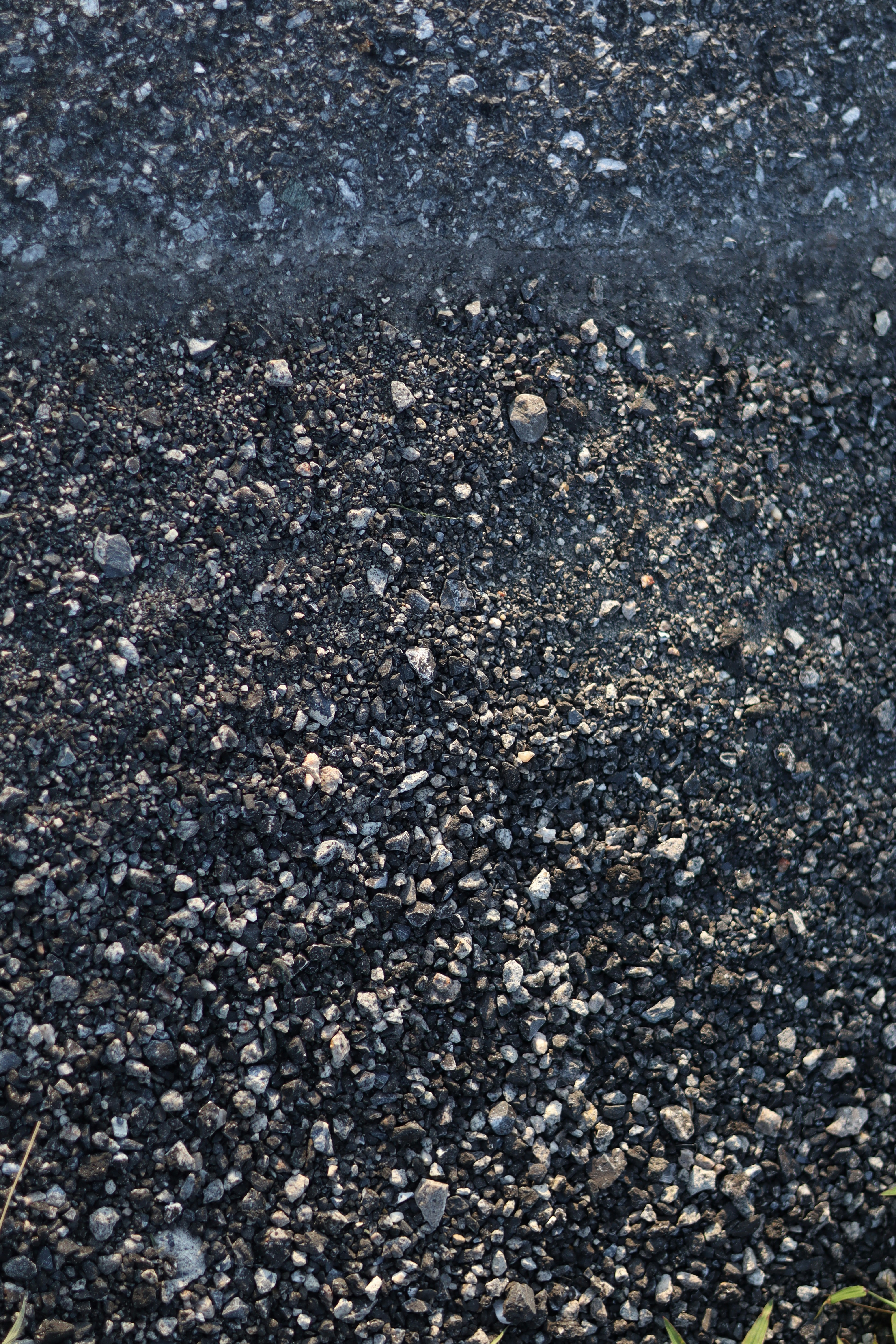 A red fire hydrant spewing water on a street photo – Free Asphalt Image ...