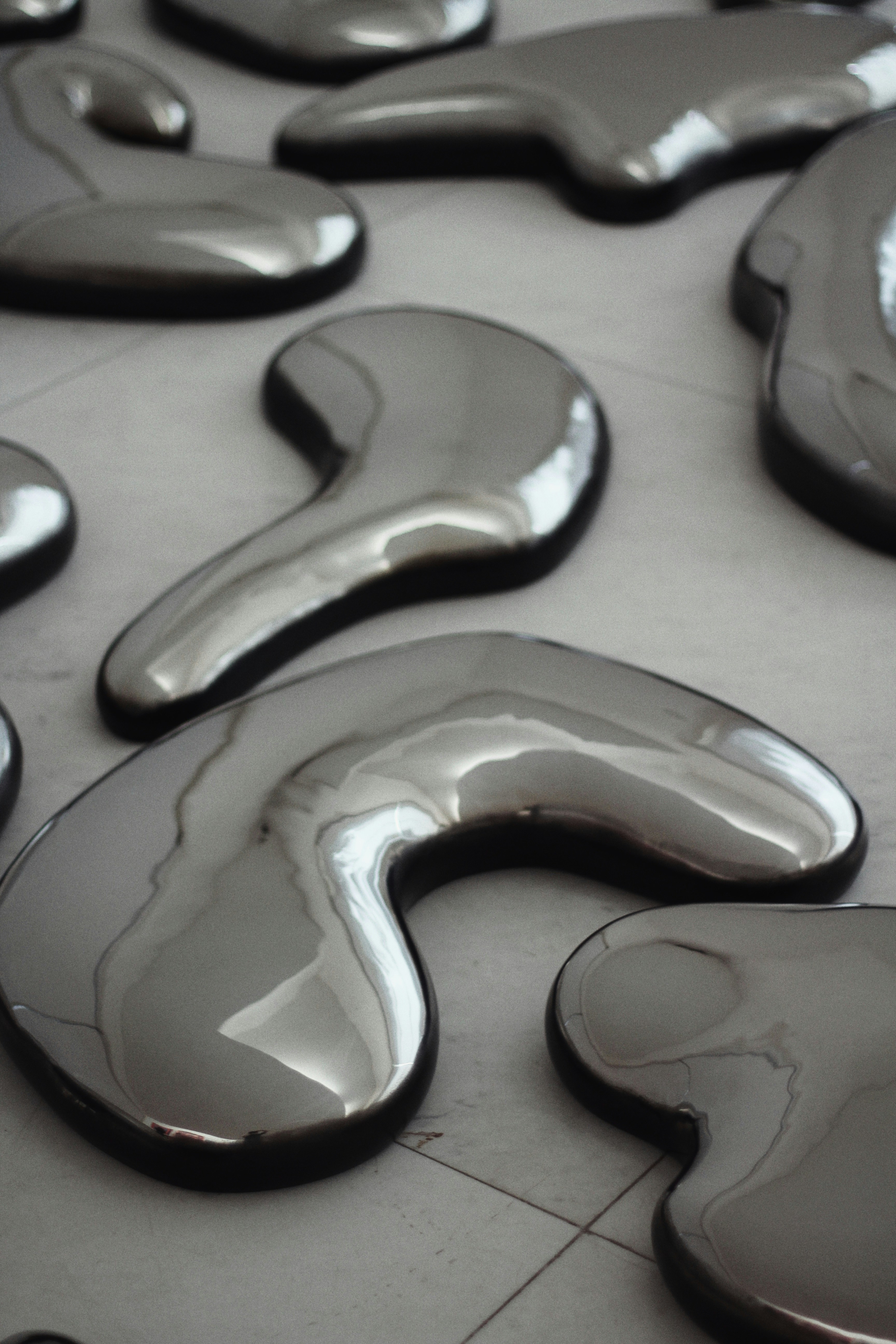 Reflections of Curiosity: A Dance of Forms