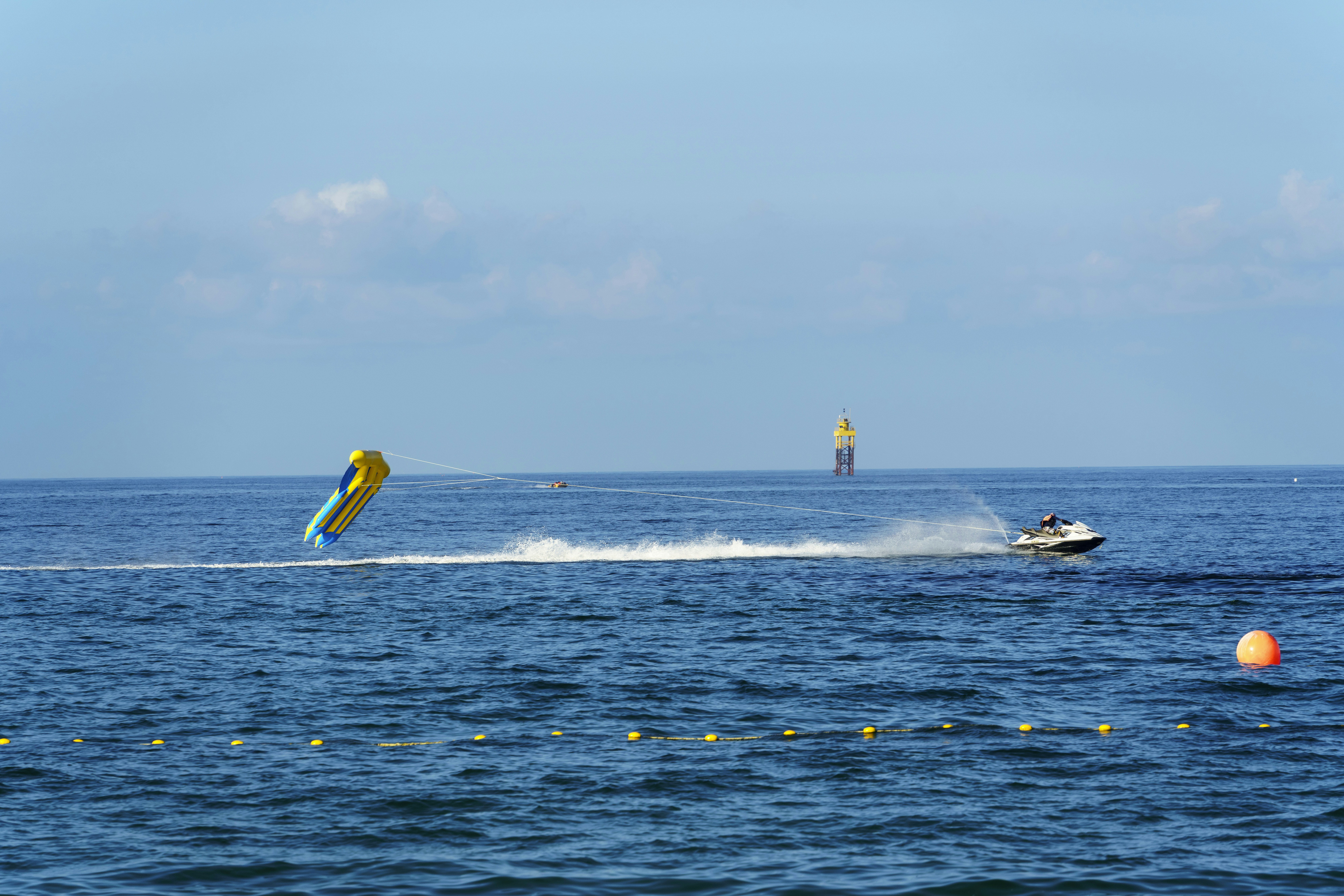Aerial Adventure on the Waves