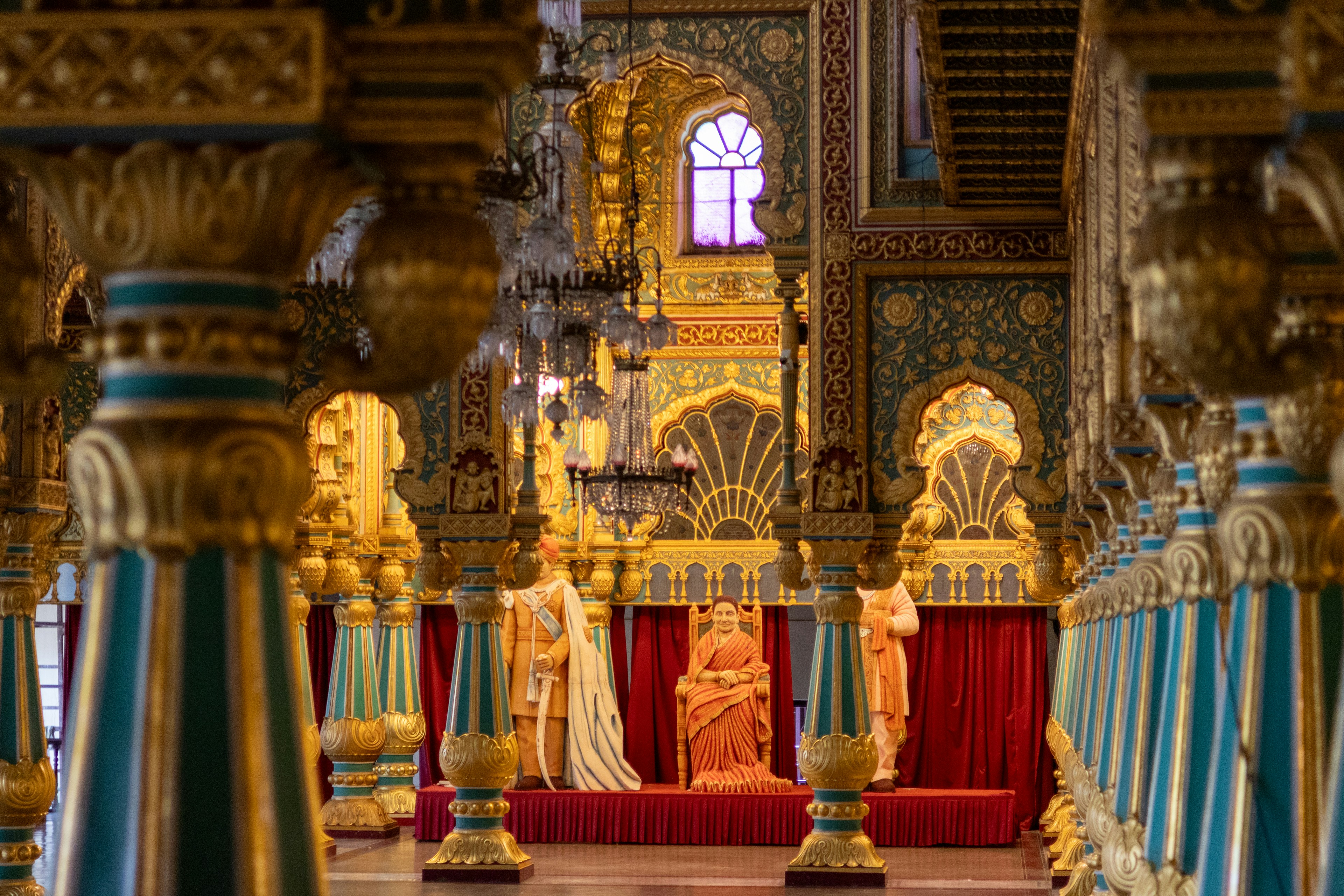 Royal Hallway of Light: A Ceremony Between Columns