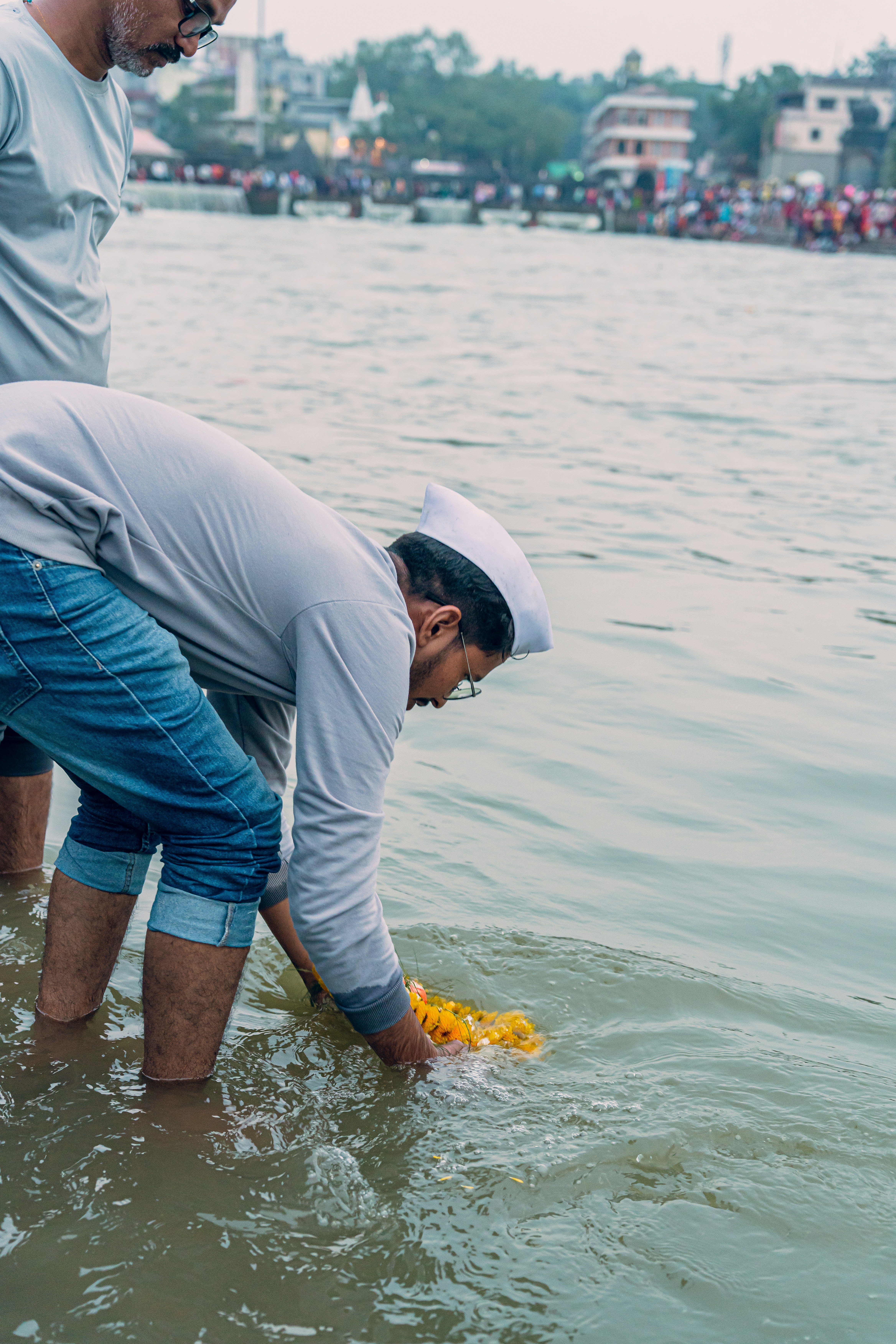 Hands in the Water: A Heritage Ceremony at the Shore