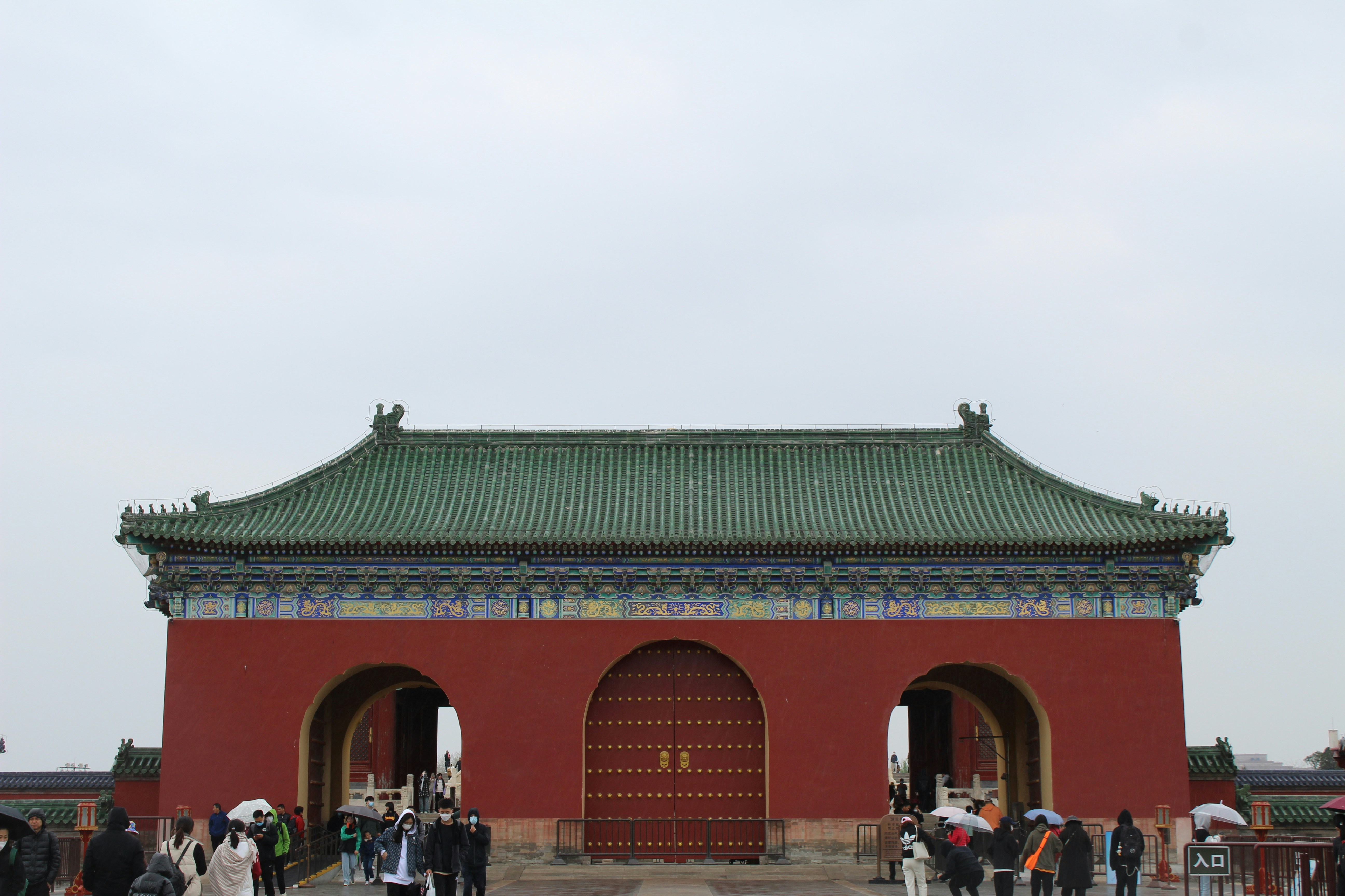 the temple of heaven park，beijing,china.