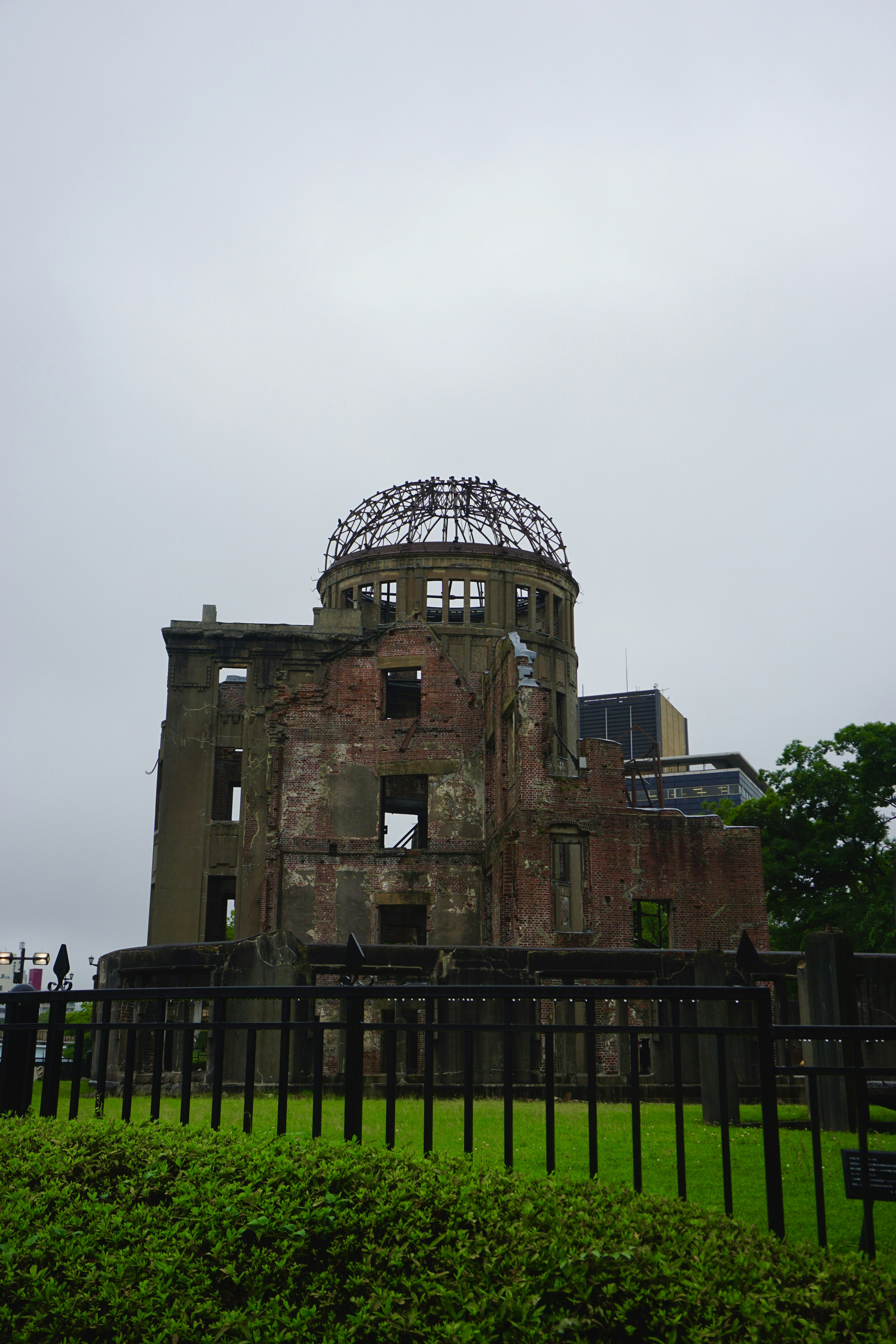 Dome of Decay Over the Brick Remnant