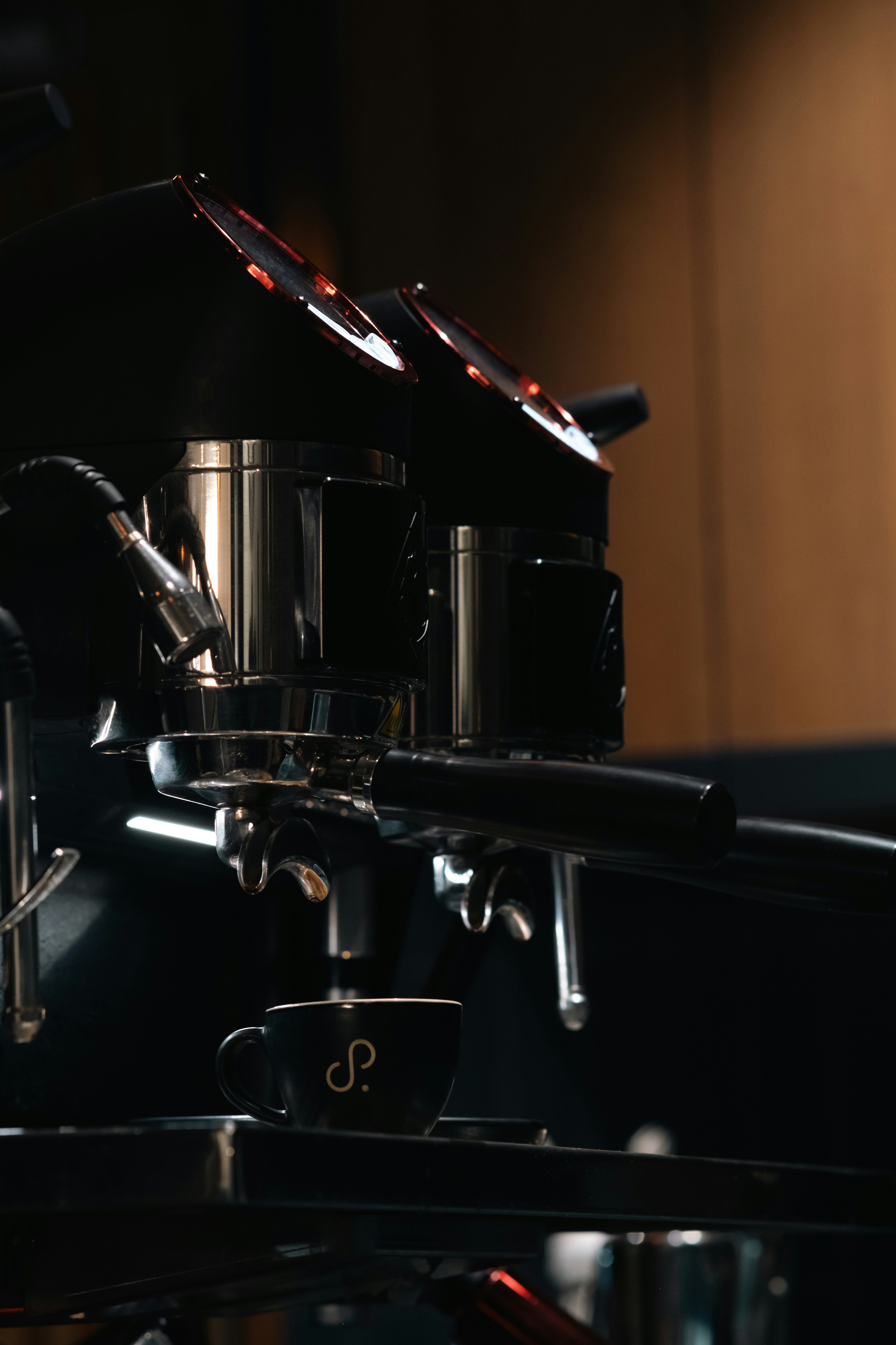 A coffee machine sitting on top of a table photo – Free Delhi Image on ...
