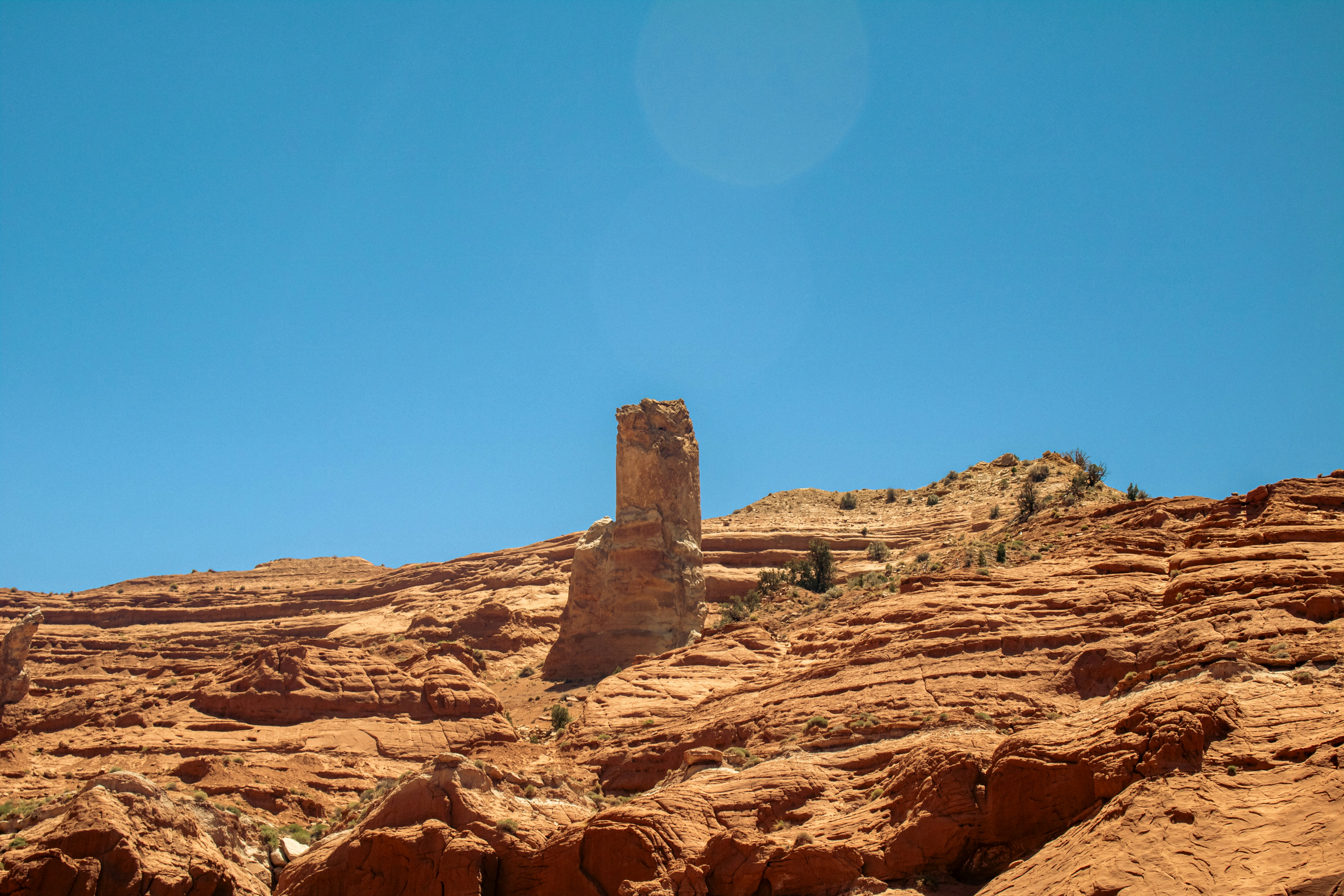 Kodachrome State Park, located in southern Utah, is renowned for its striking geological formations and vibrant colors, which are reminiscent of the hues found in Kodachrome film, hence its name. Established in 1962, the park covers approximately 2,240 acres and is noted for its diverse and unique rock formations, including impressive sandstone cliffs, spires, and colorful rock layers.