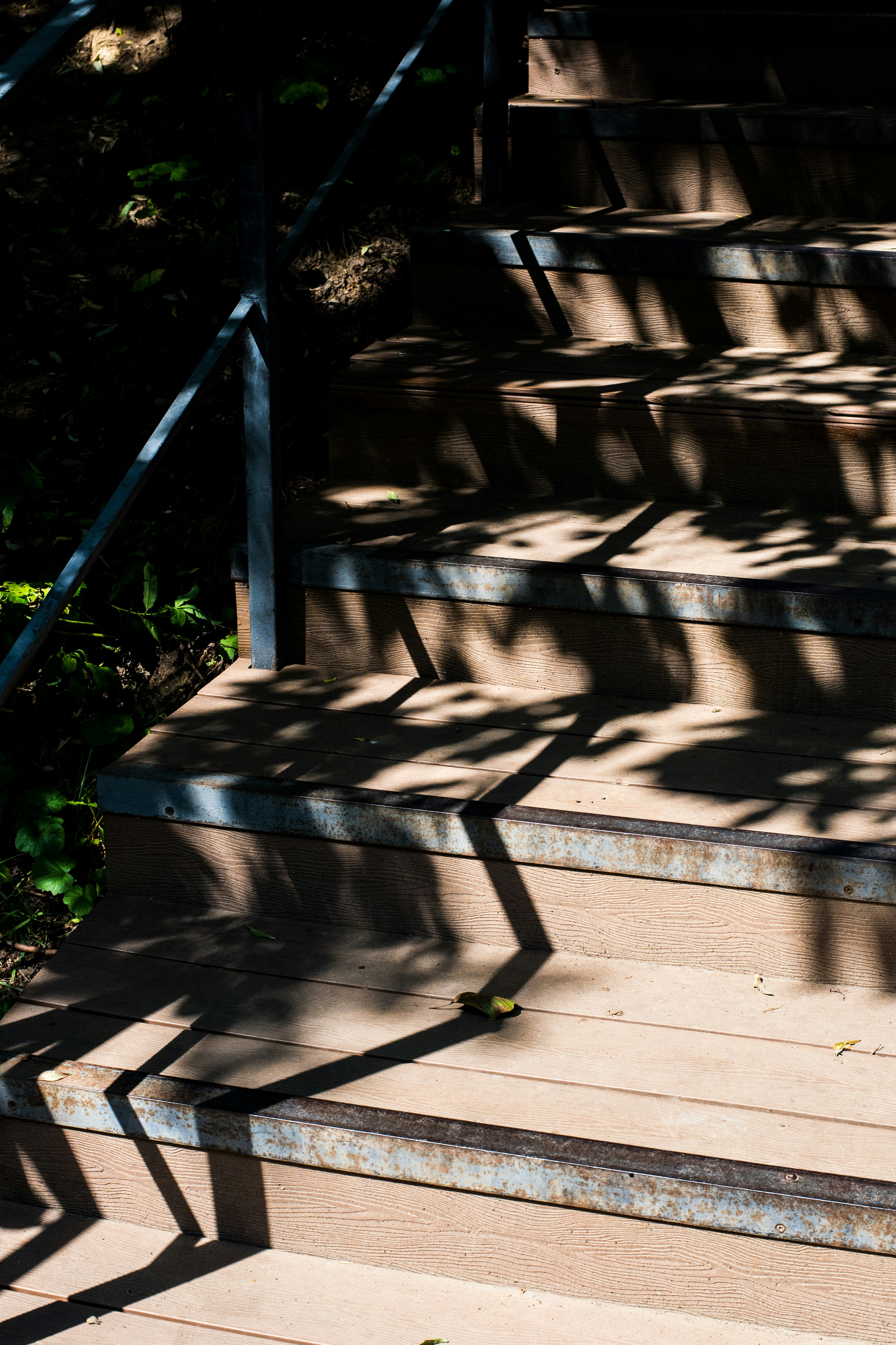 A bunch of steps that are next to each other photo – Free Shadow Image ...