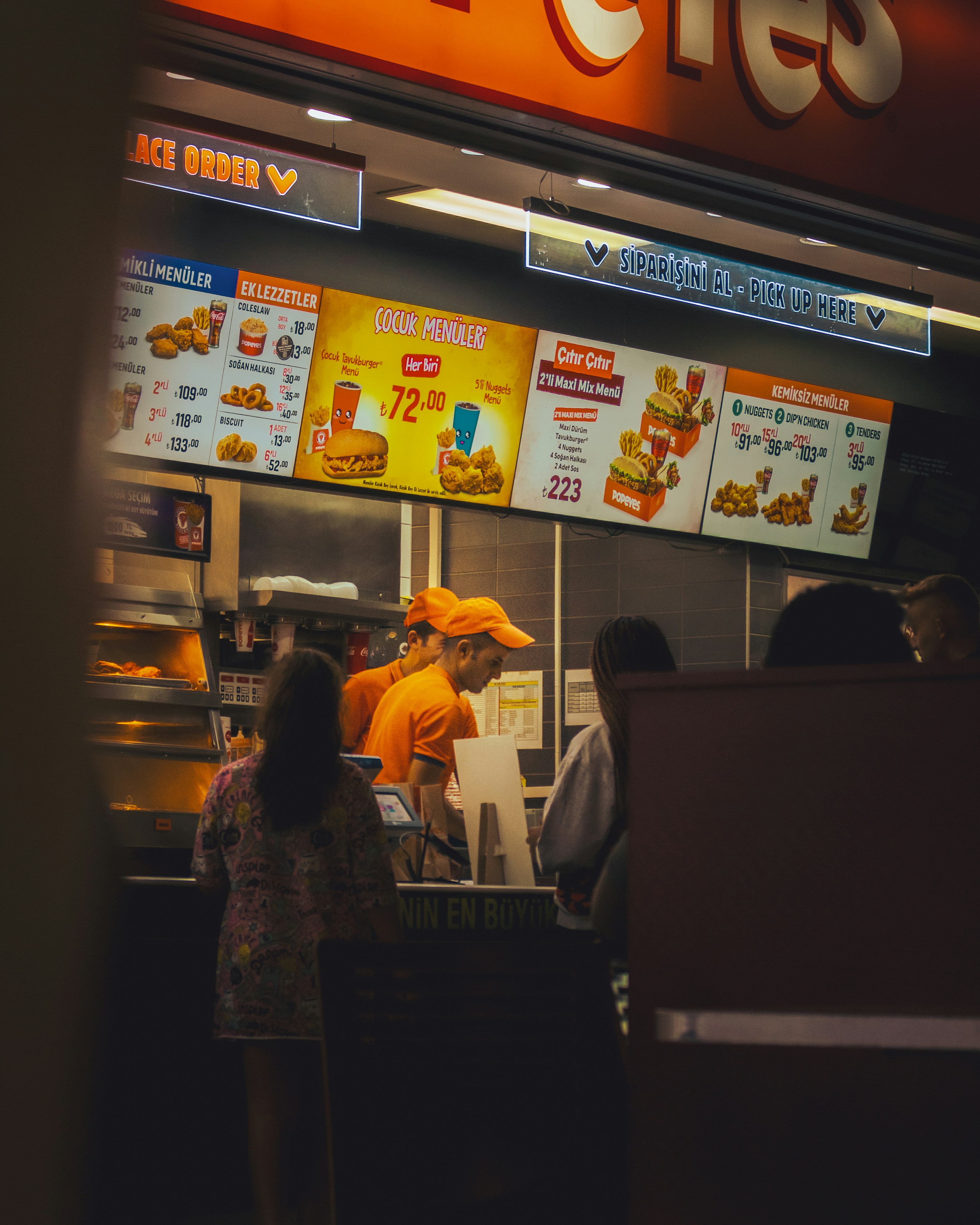 A fast food restaurant with people ordering food photo – Free Adult ...
