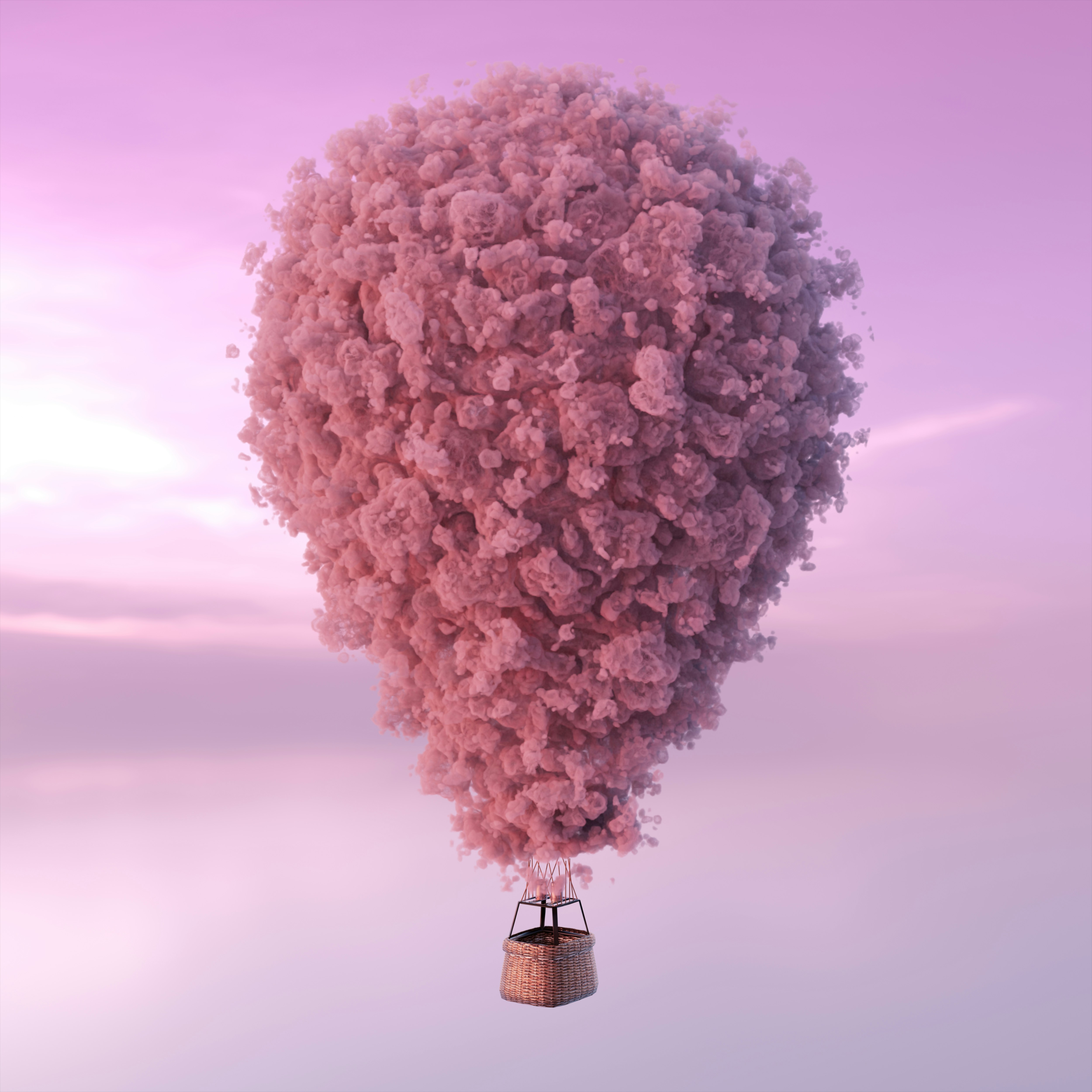 A hot air balloon floating in the sky photo – Free Digital image Image ...