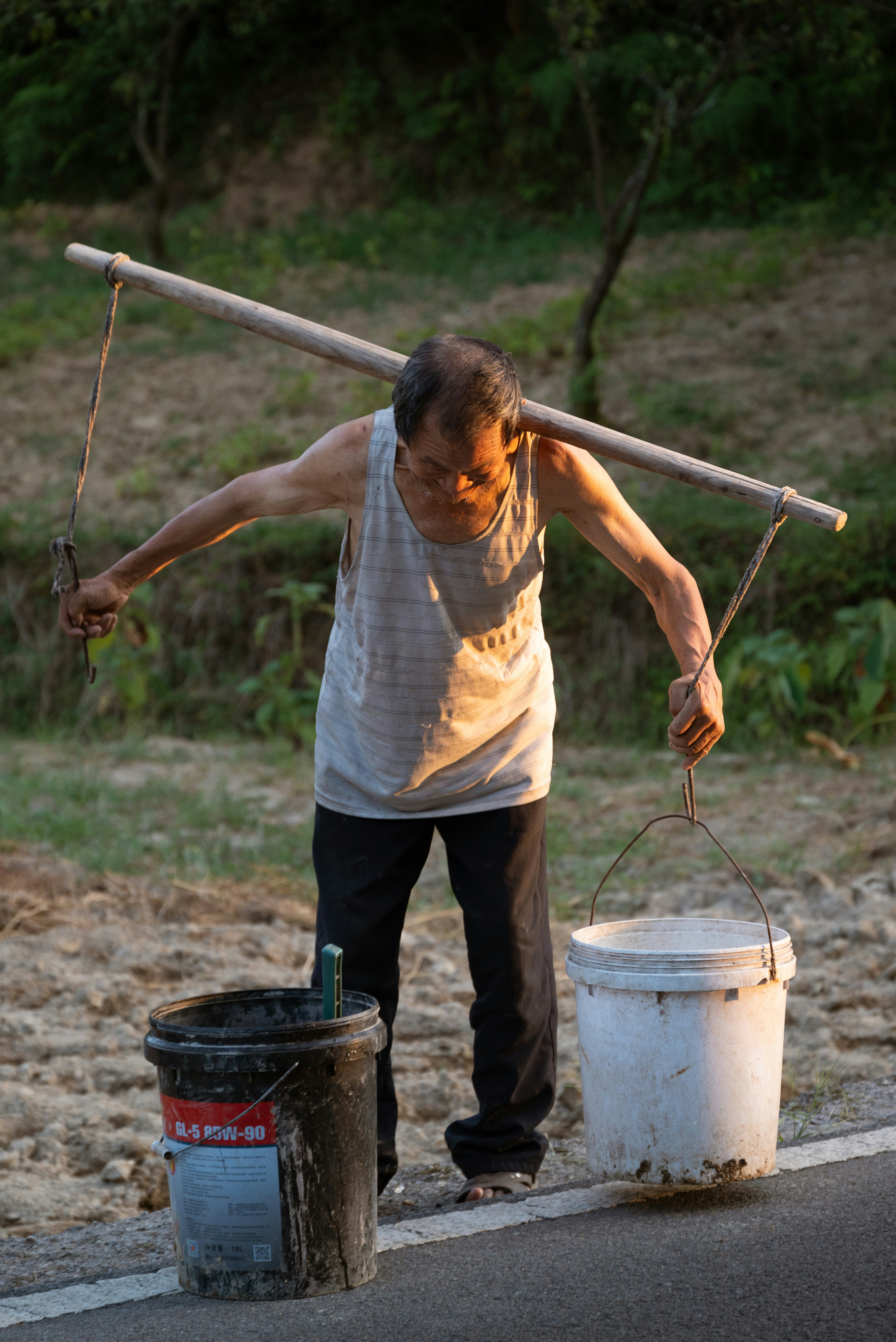 Balancing Tradition: The Art of Manual Labor