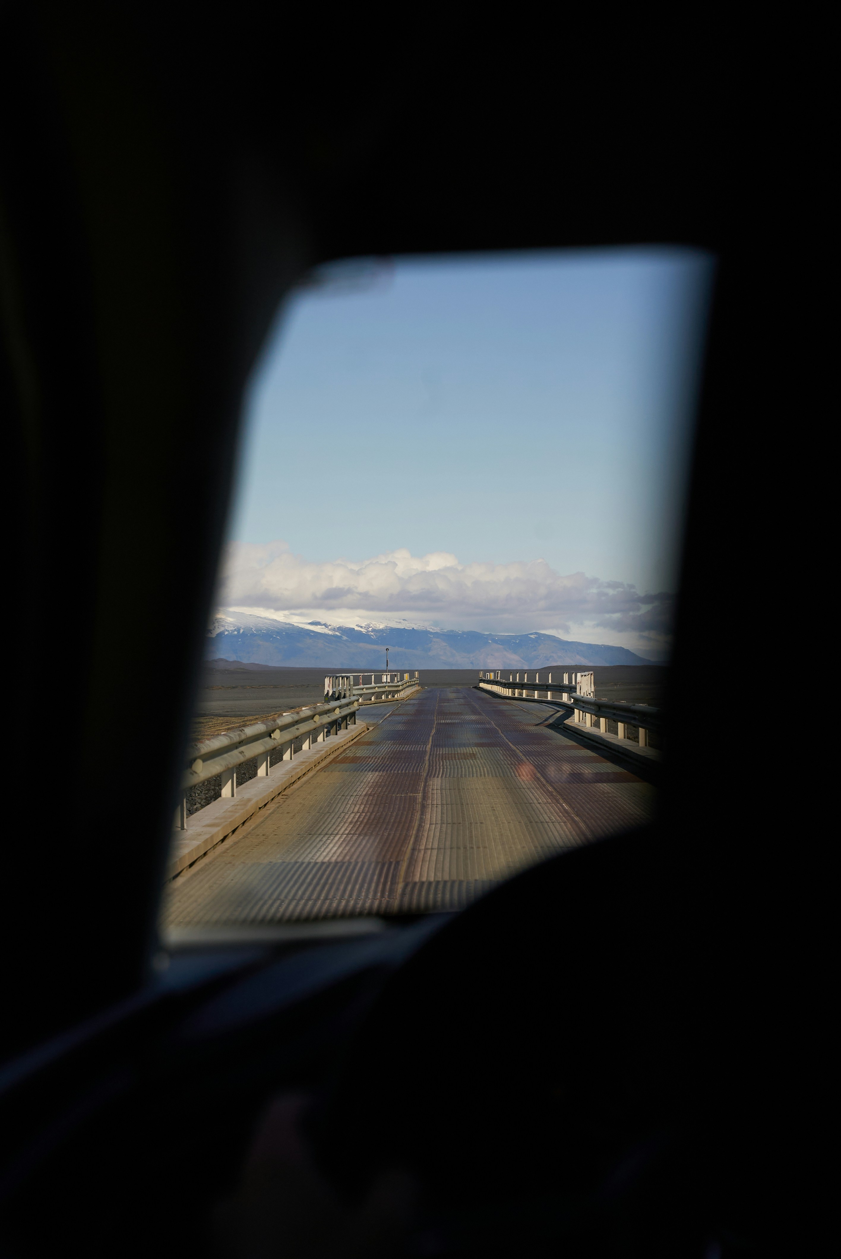 A view of a highway from inside a vehicle photo – Free Iceland Image on ...