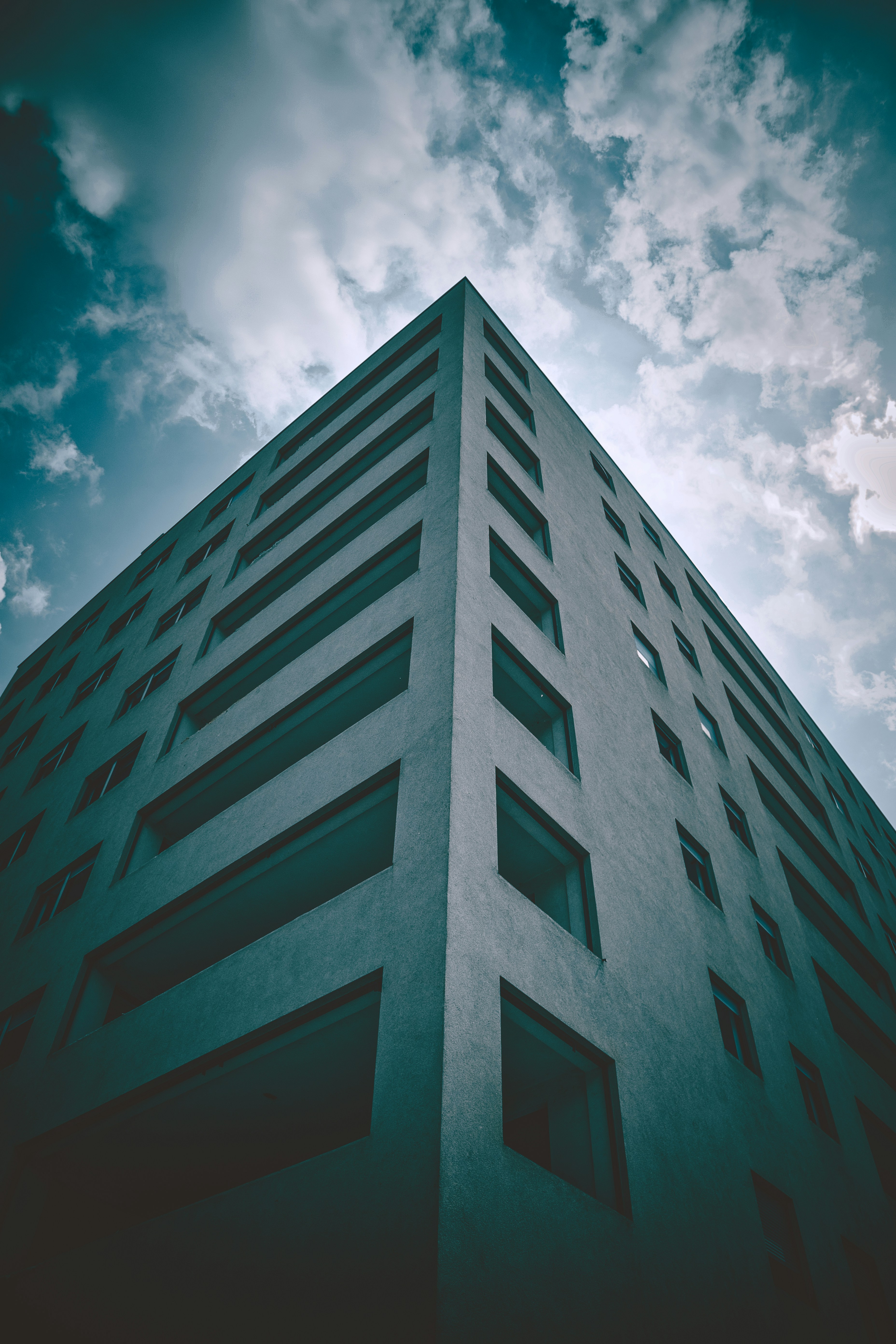 A tall building with a sky in the background photo – Free Novi zagreb ...