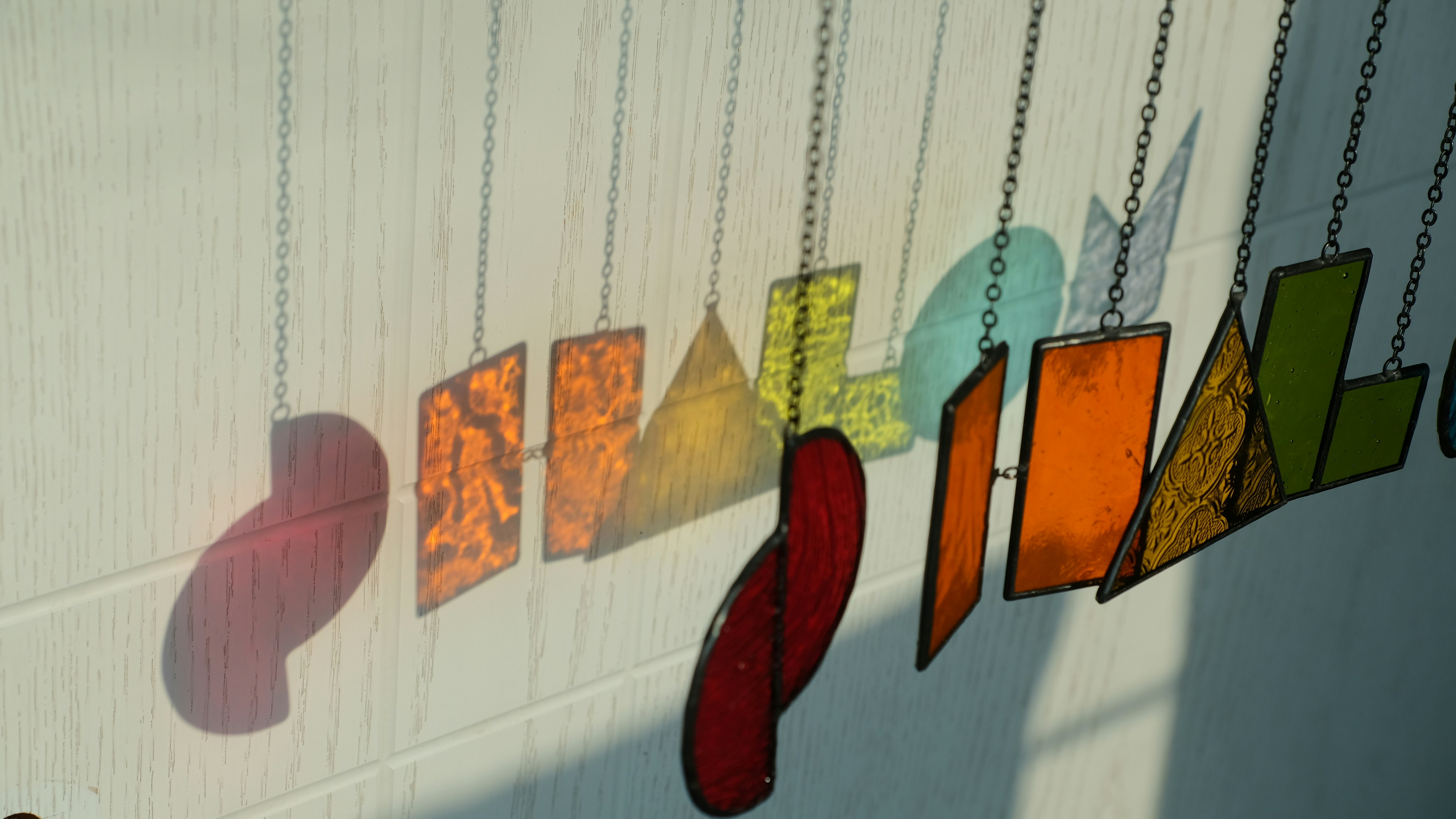 Hanging Letters, Shaded Signboard, and Painted Shadowplay