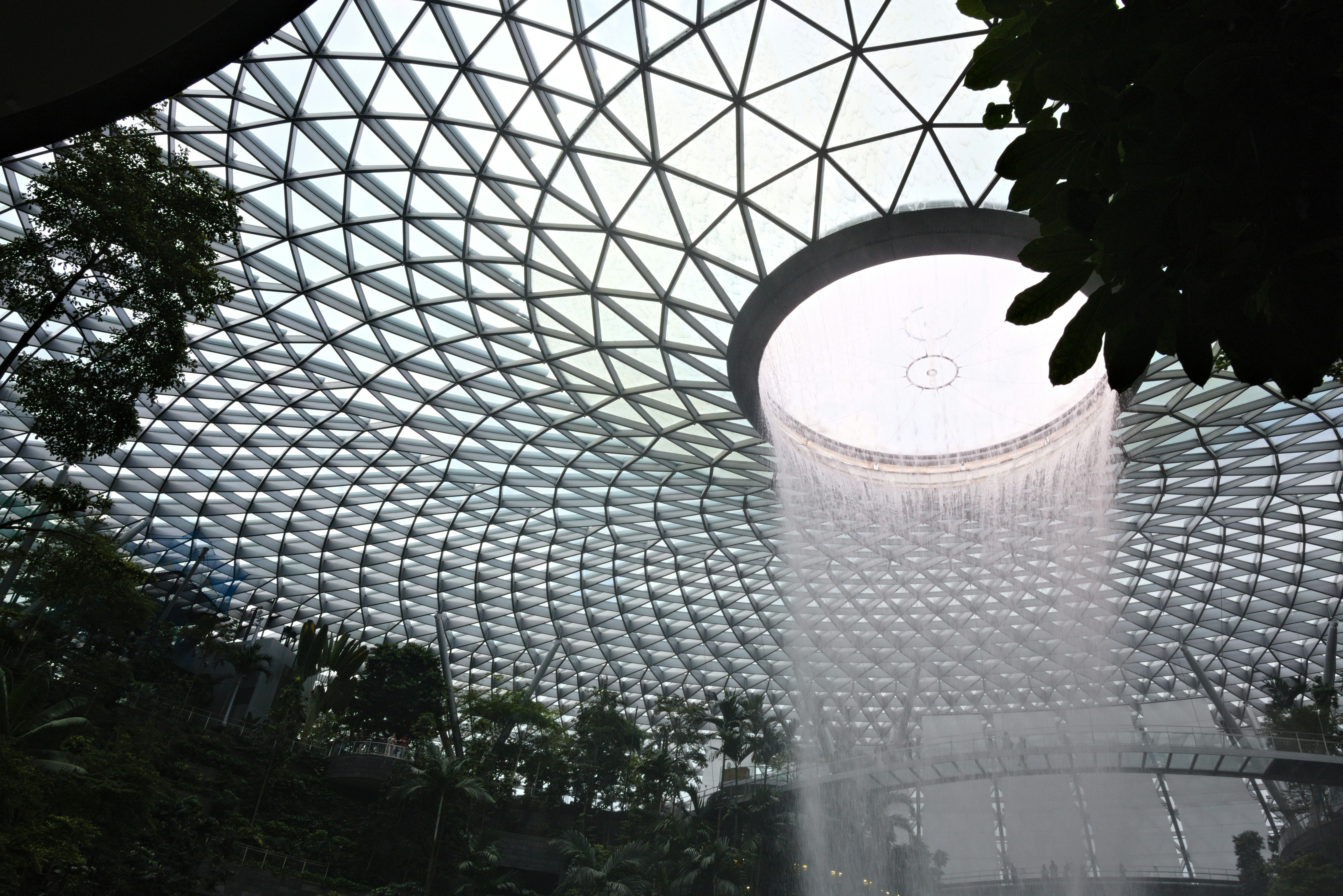 Rain Vortex @ Jewel Changi Airport