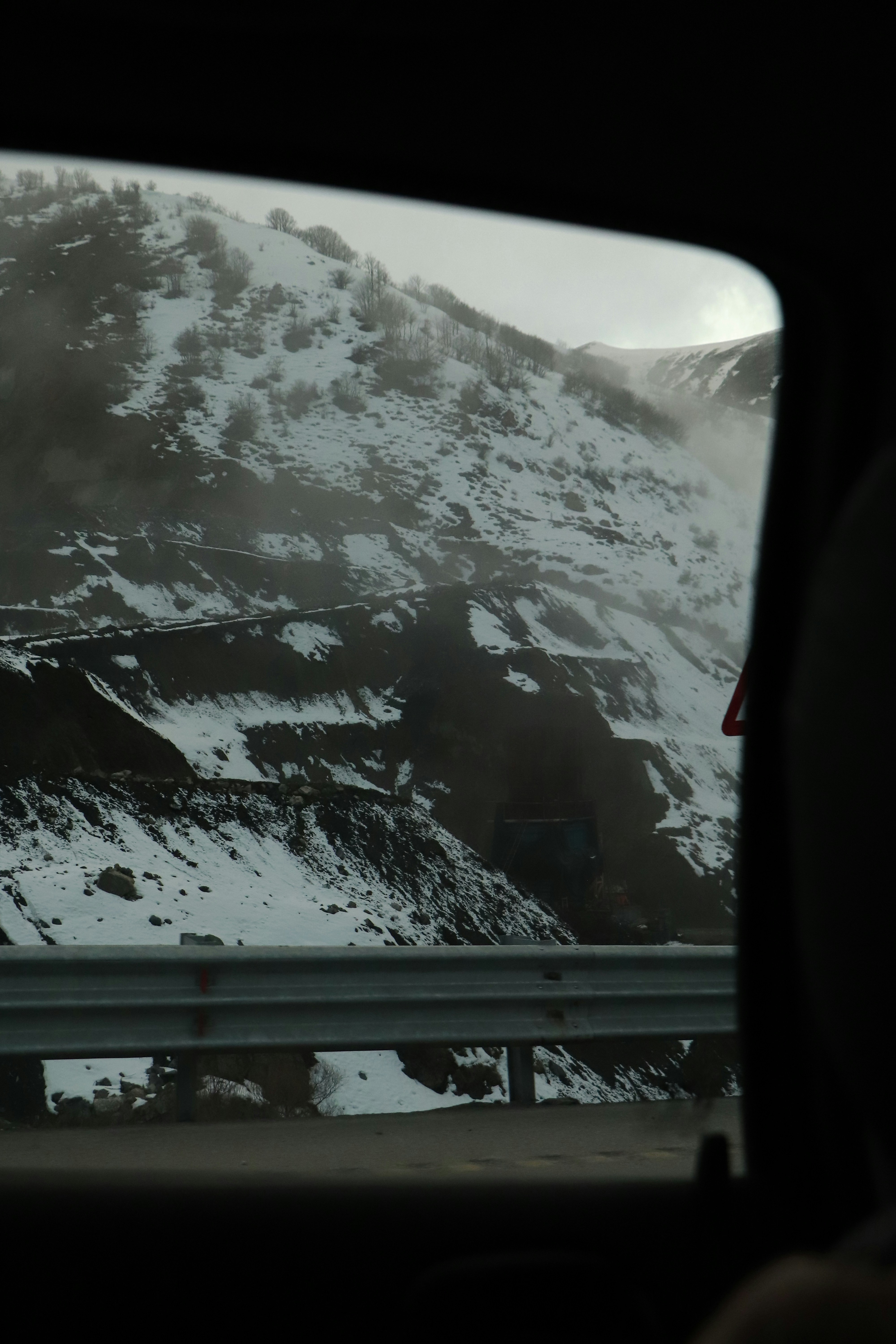 Window to the Snowbound Ridge