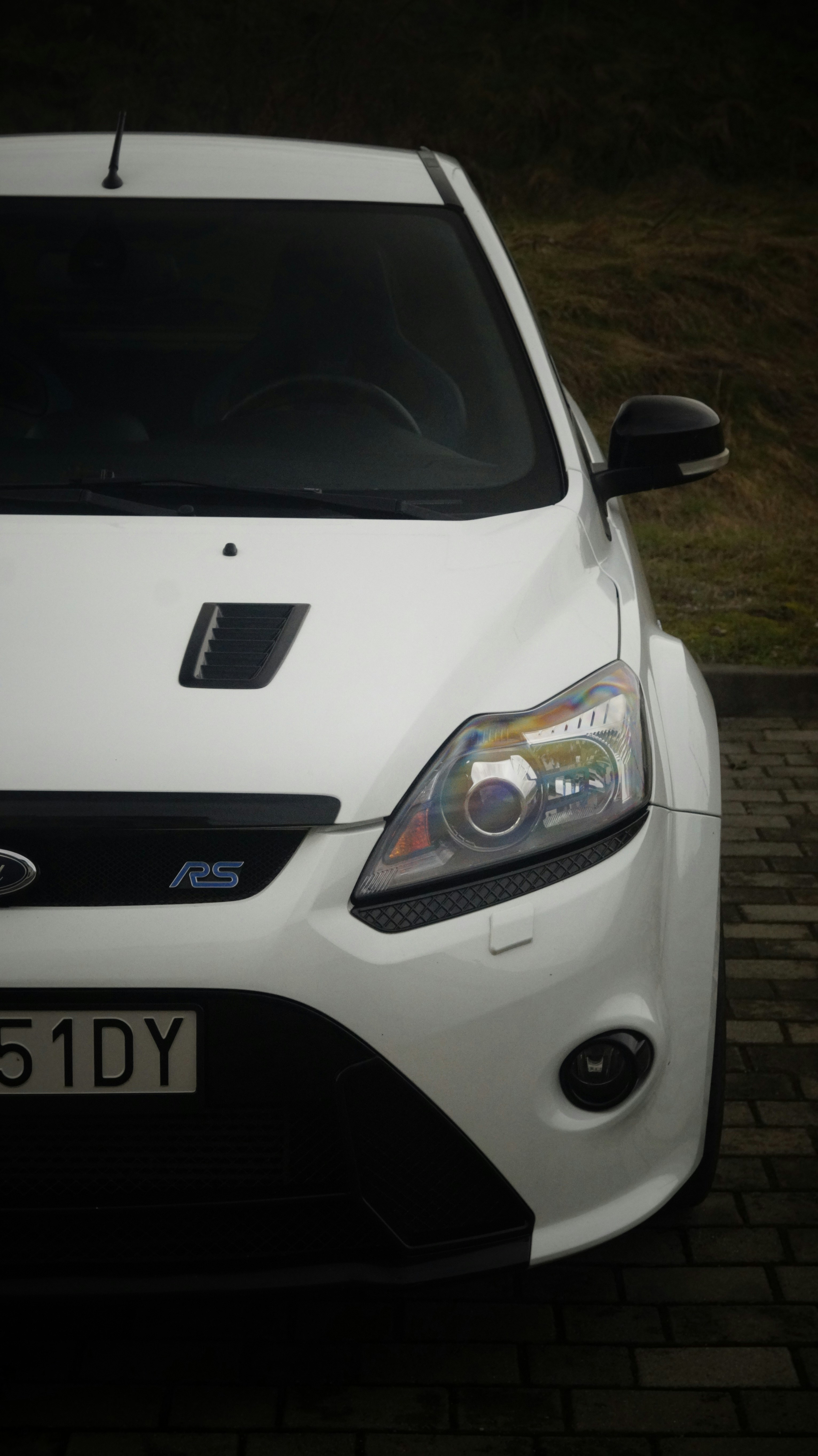 Precision on Wheels: The Ford RS Front View