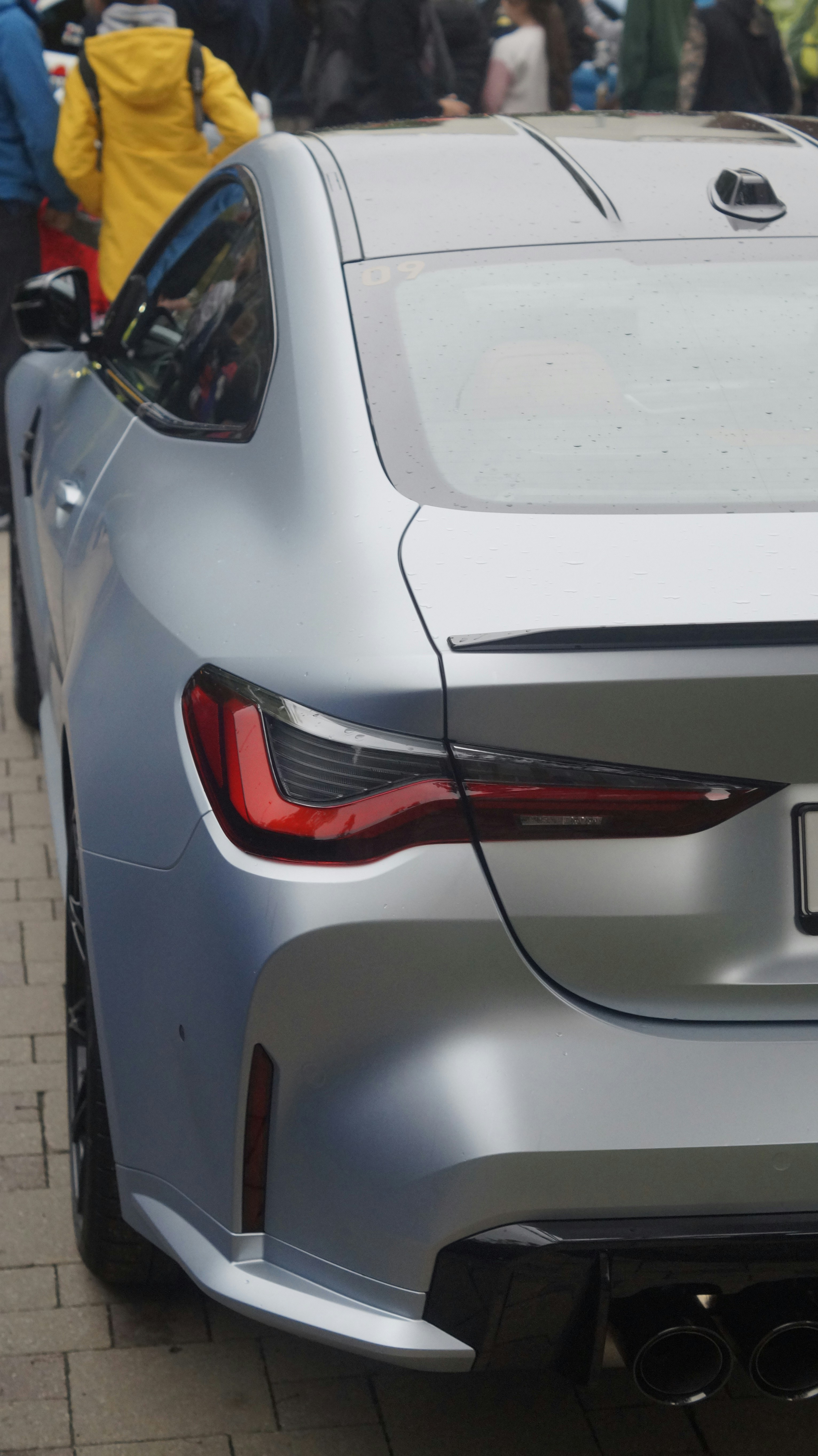 A silver car parked on the side of the road photo – Free Poprad Image ...