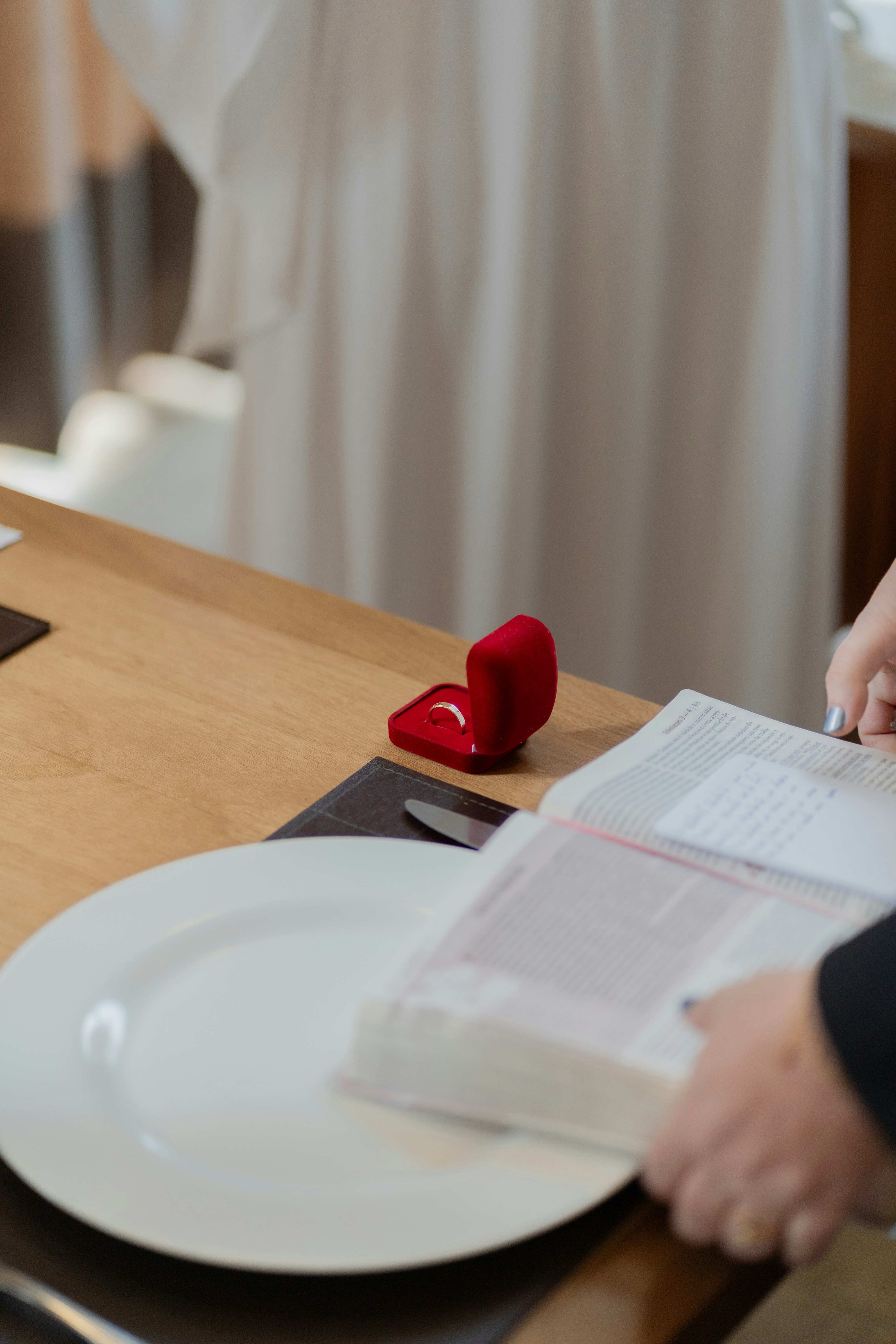 Promise Ring on a Pause: A Quiet Moment at the Table