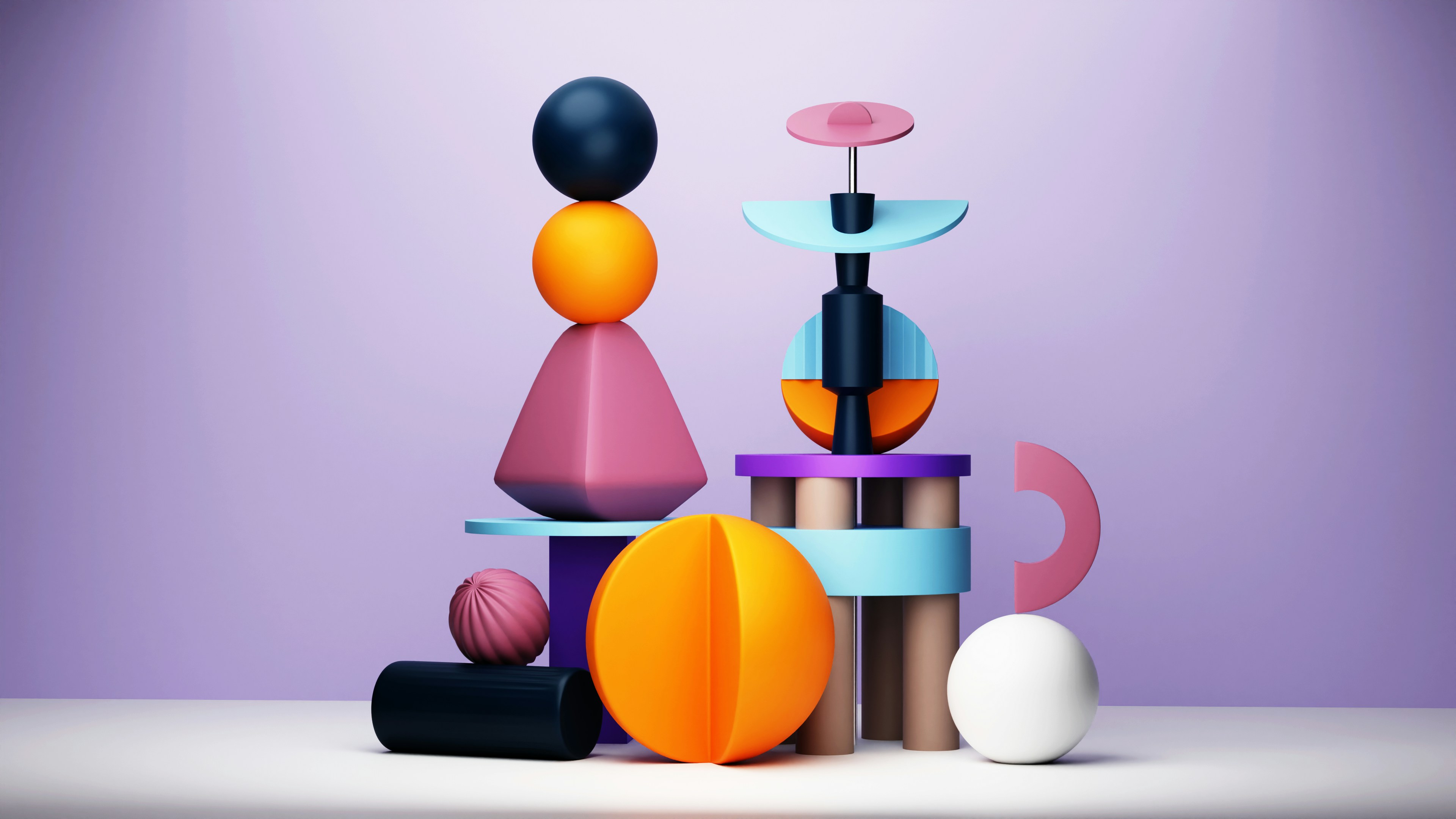 A group of objects sitting on top of a table photo – Free Render Image ...