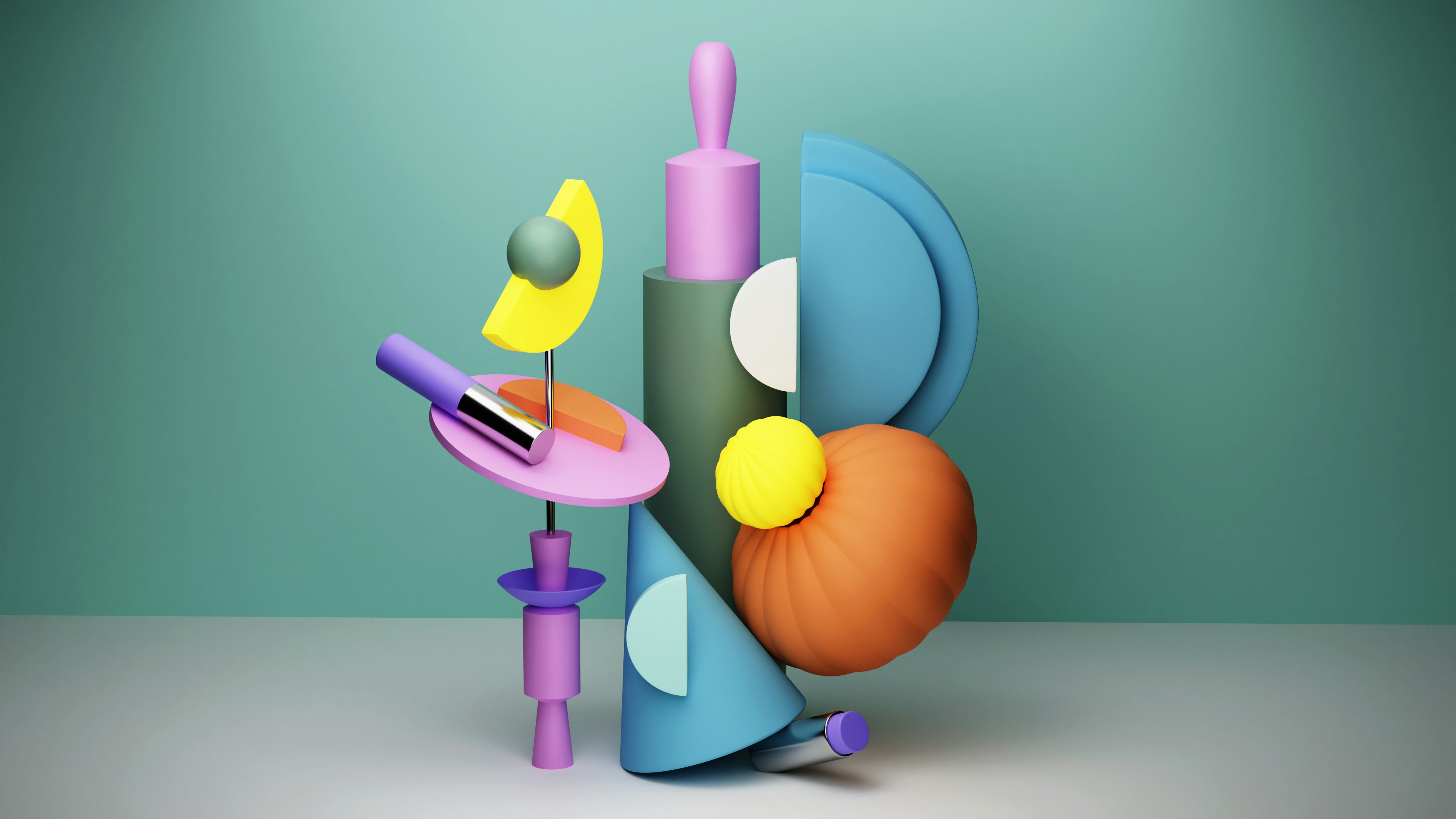 A group of objects sitting on top of a table photo – Free Render Image ...