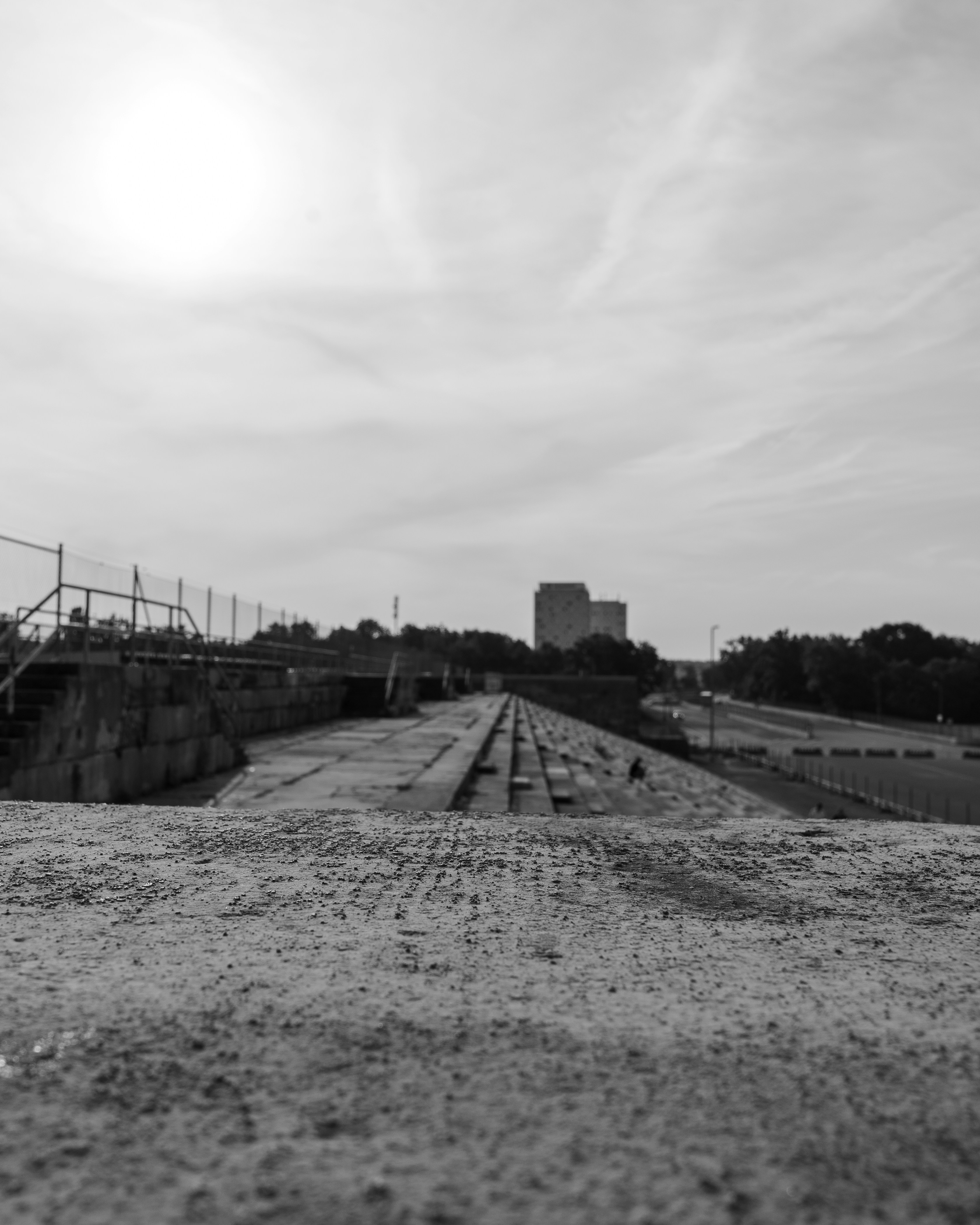Converging Steps: A Quiet Walk Toward the Distant Block