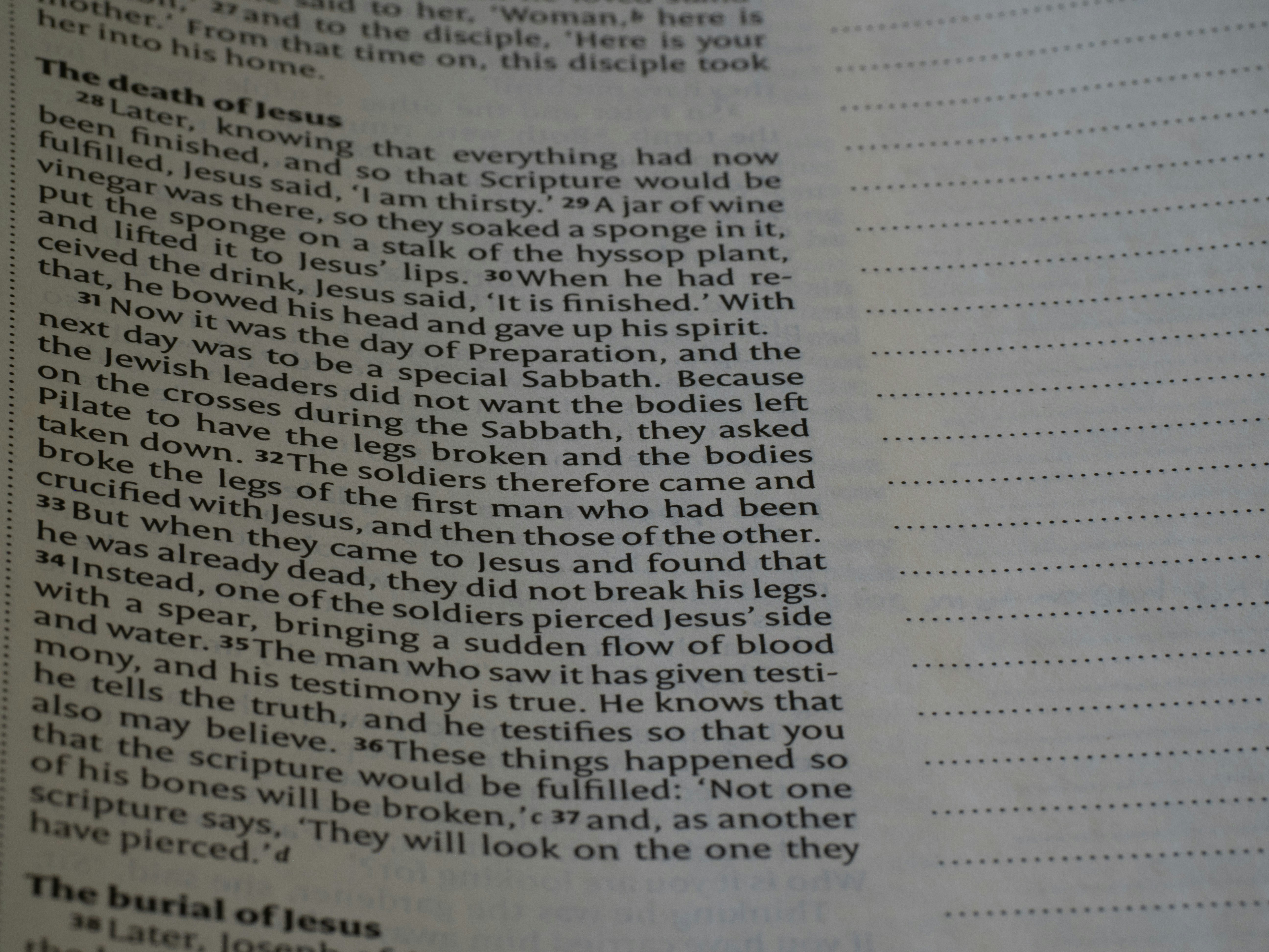 A close up of a book with a bunch of text on it photo – Free Text Image ...