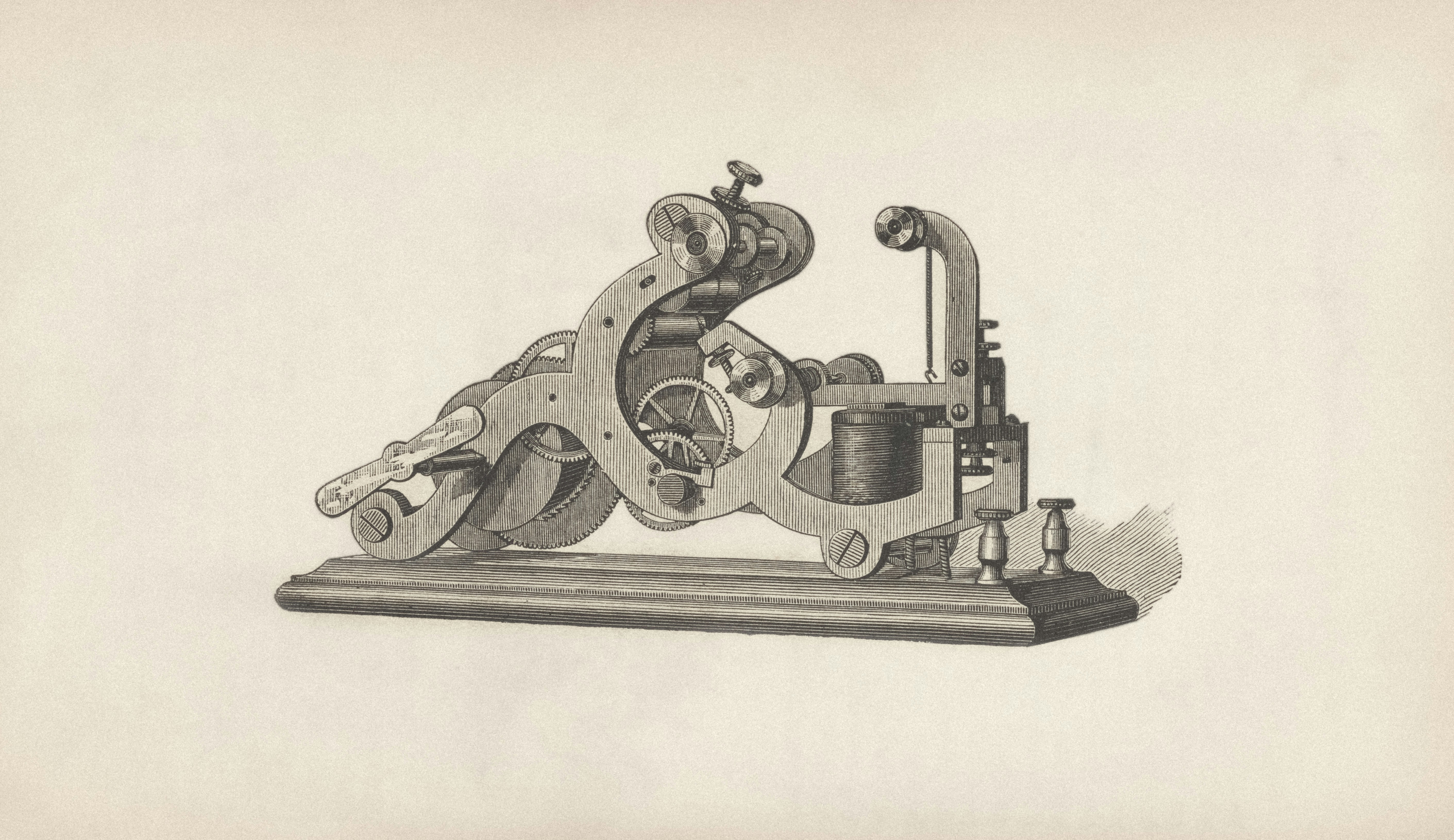 General Research Division, The New York Public Library. "Morse Register. Manufactured by L. G. Tillotson & Co., New York" The New York Public Library Digital Collections. 1870. https://digitalcollections.nypl.org/items/cd7a34b0-3bd7-0134-0bb1-00505686a51c