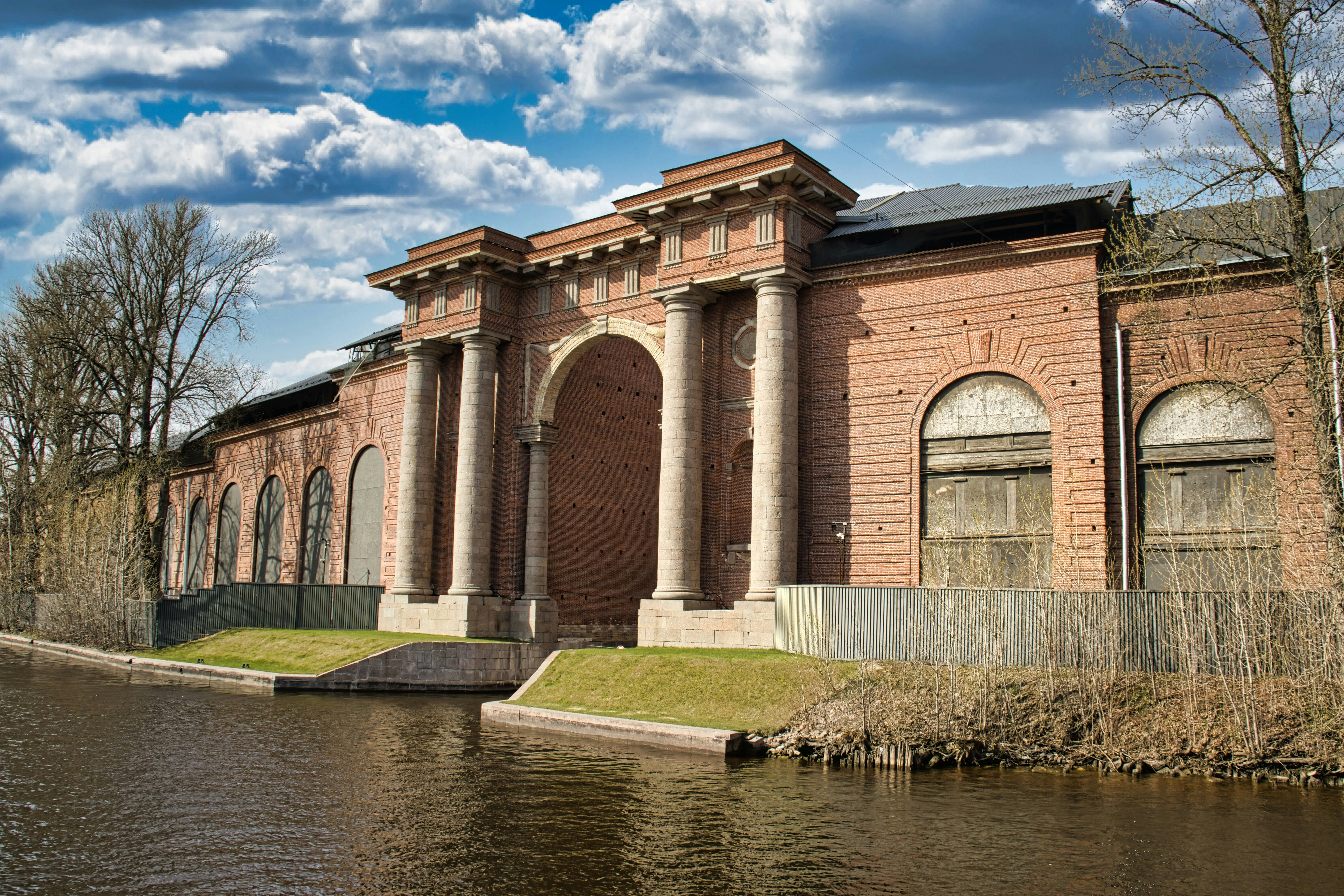 Historic Archways by the Canal