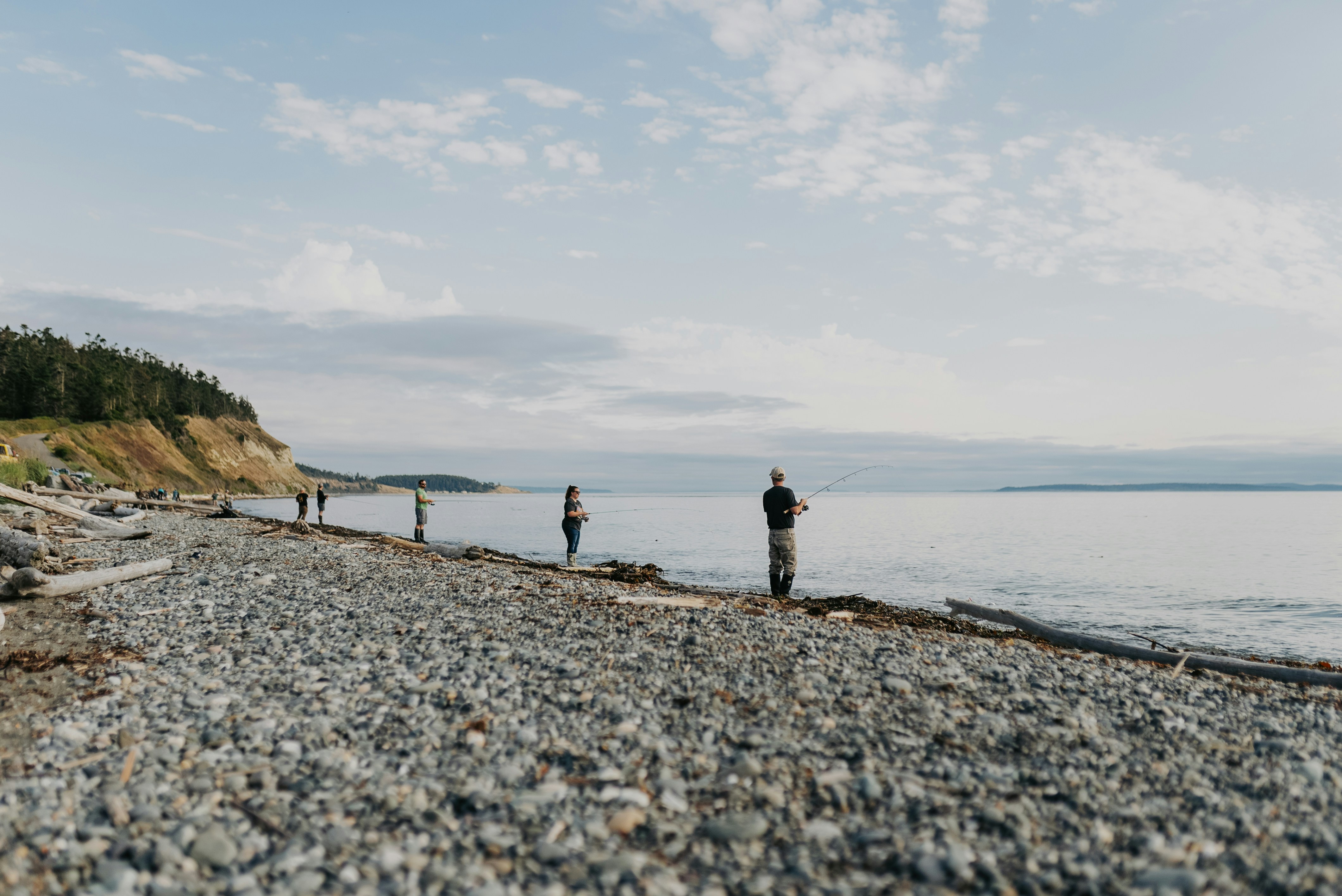 Harmony by the Shore: A Day of Angling