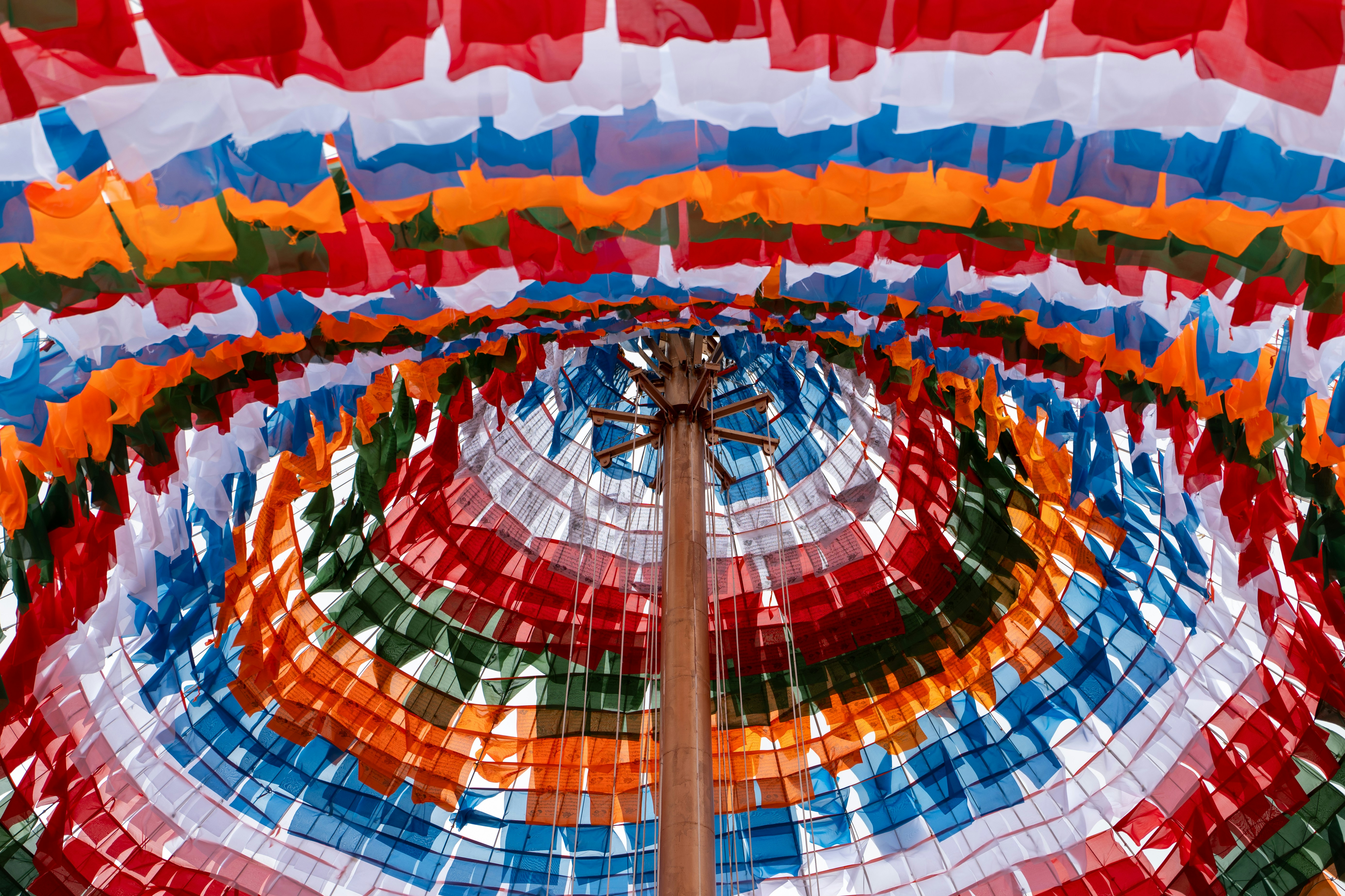 Rainbow Spiral: Beneath the Circle of Flags